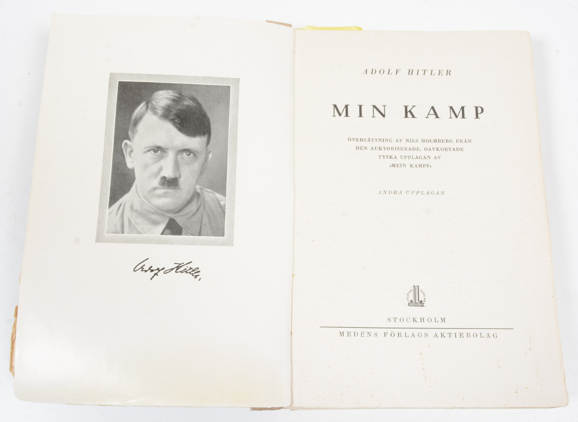Images for 2088684. Adolf Hitler. My struggle. 1941. - Auctionet