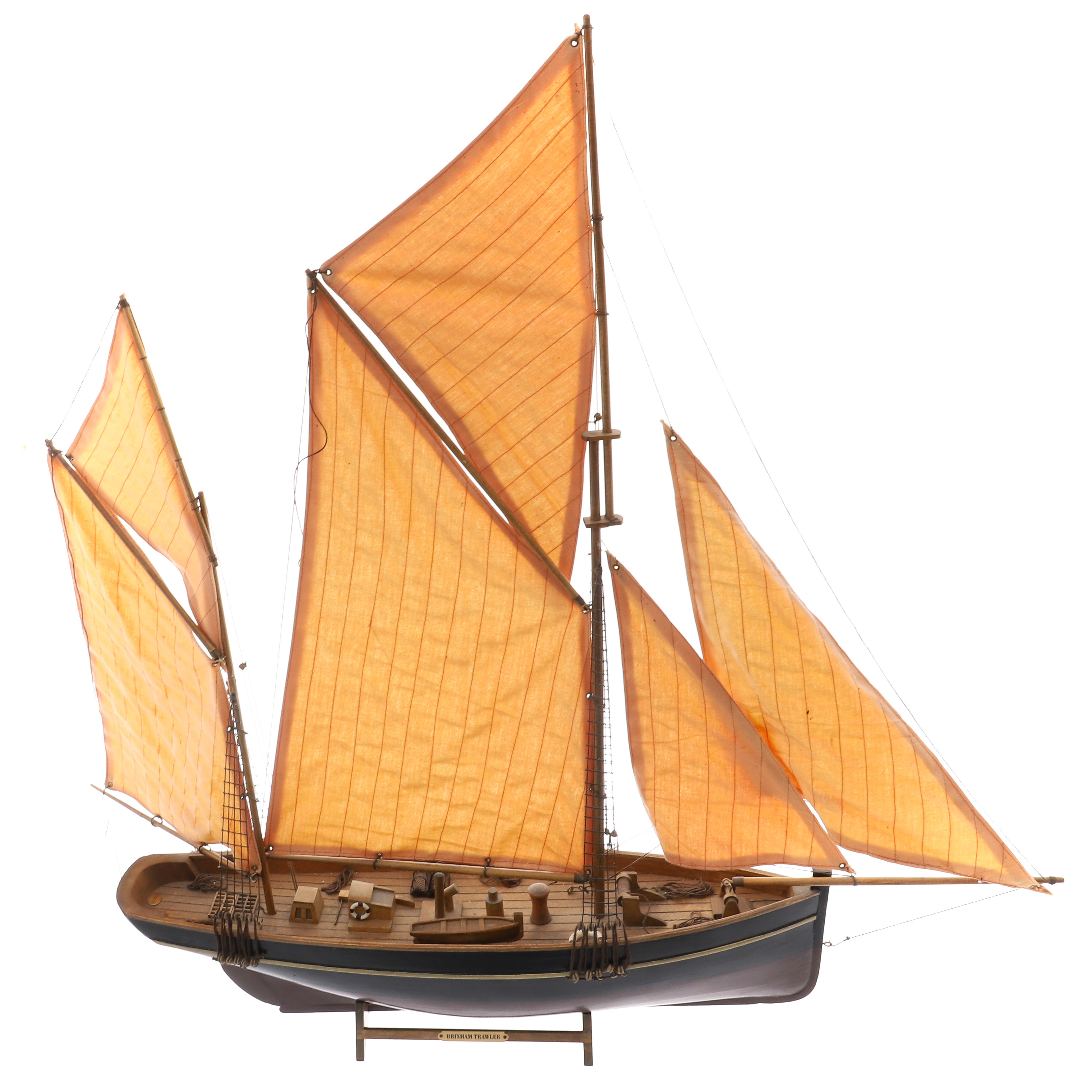 Images for 2090575. A WOODEN MODEL OF A BRIXHAM TRAWLER, 20TH CENTURY ...