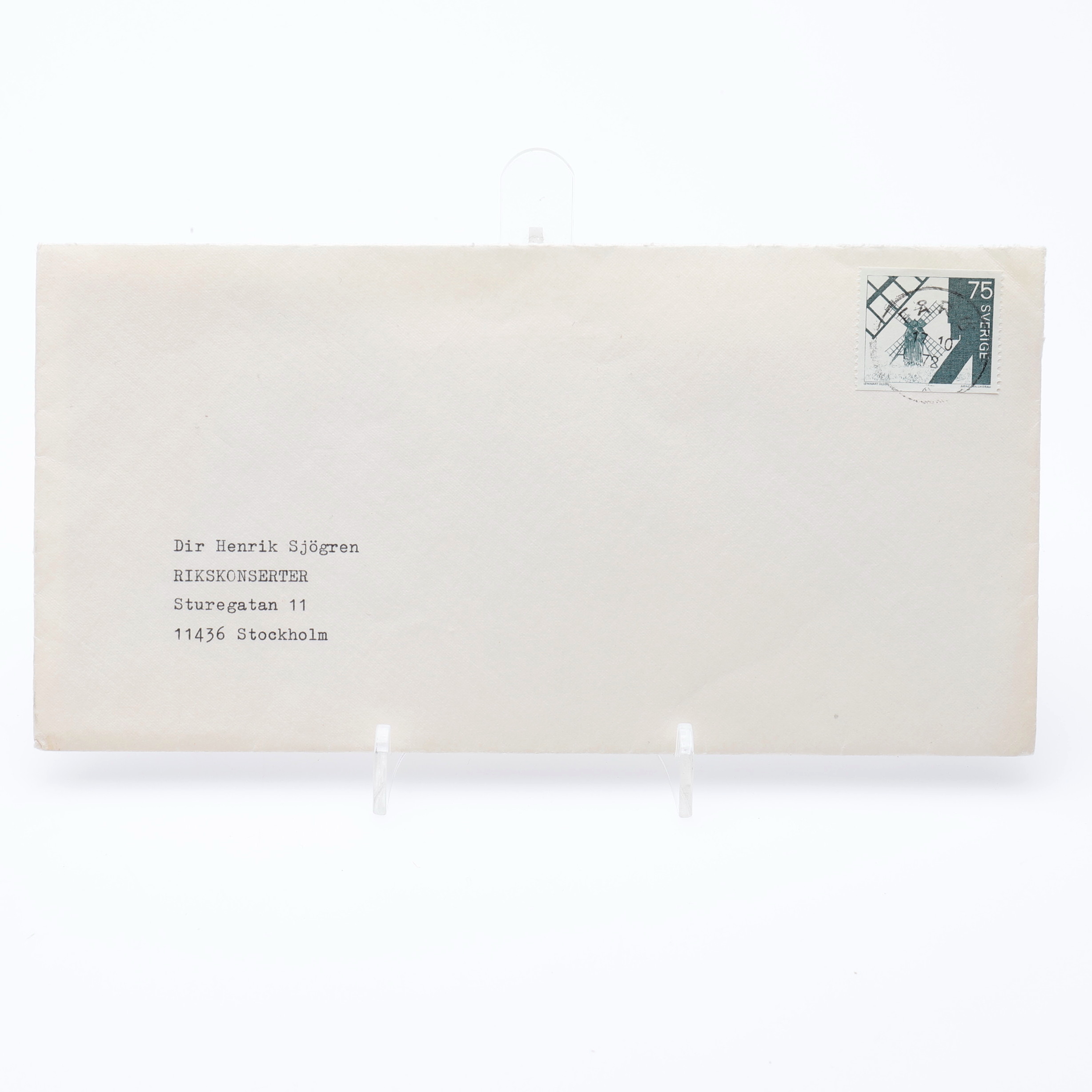 Images for 2090680. AUTOGRAPH. TYPEWRITTEN AND HAND SIGNED LETTER BY ...
