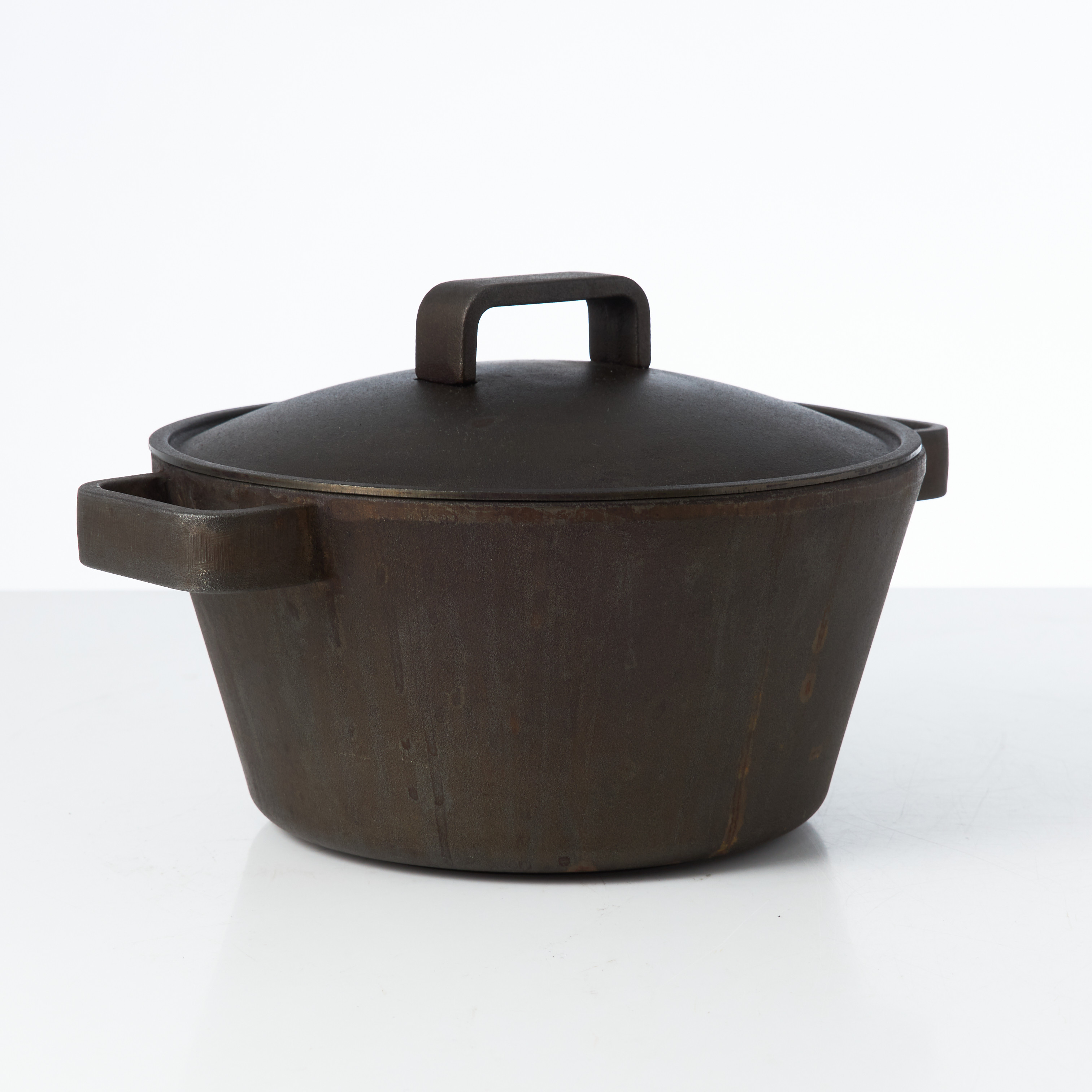 Images for 2090863. BJÖRN DAHLSTRÖM. Pot with cover, cast iron, Hackman ...