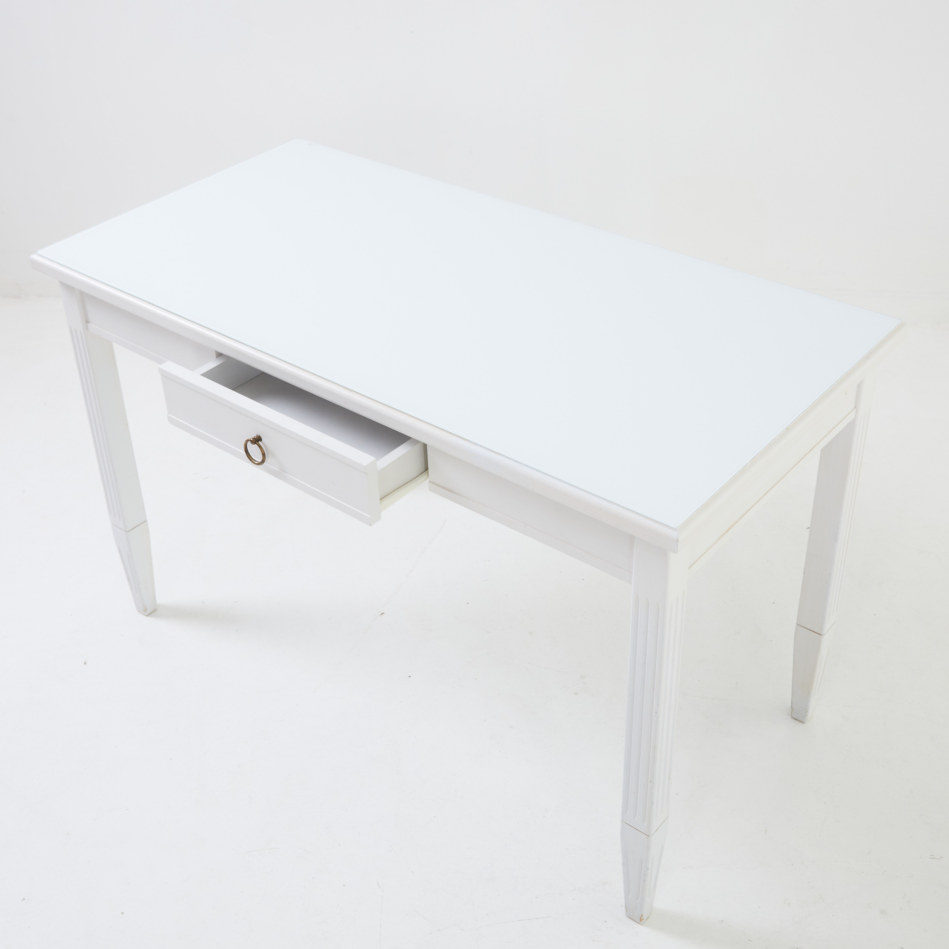 Images for 2092079. ENGLESSON, desk, model "Stockholm", in whitewash ...