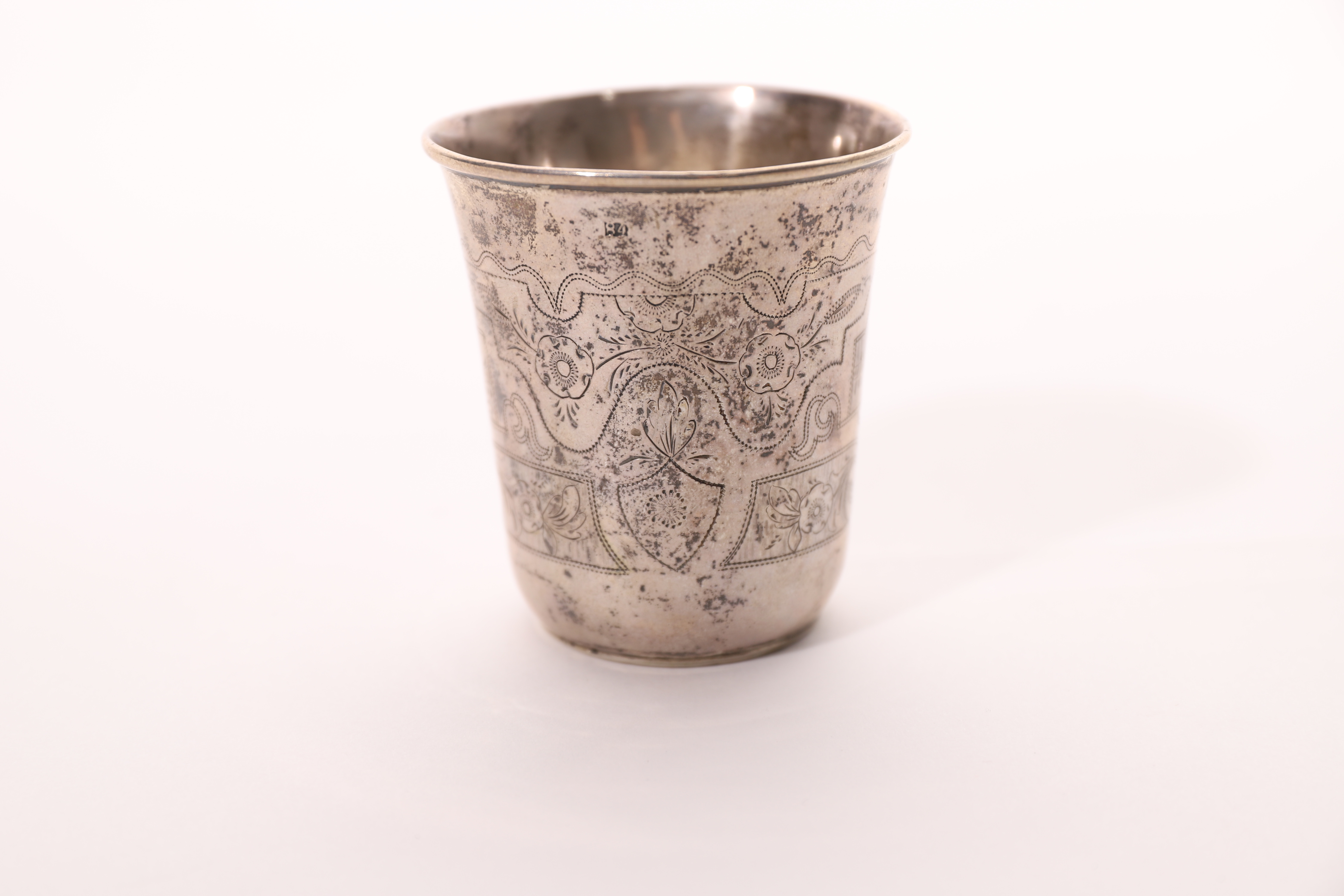 Images for 2092778. RUSSIAN GLASS, silver, with different stamps, 19th ...