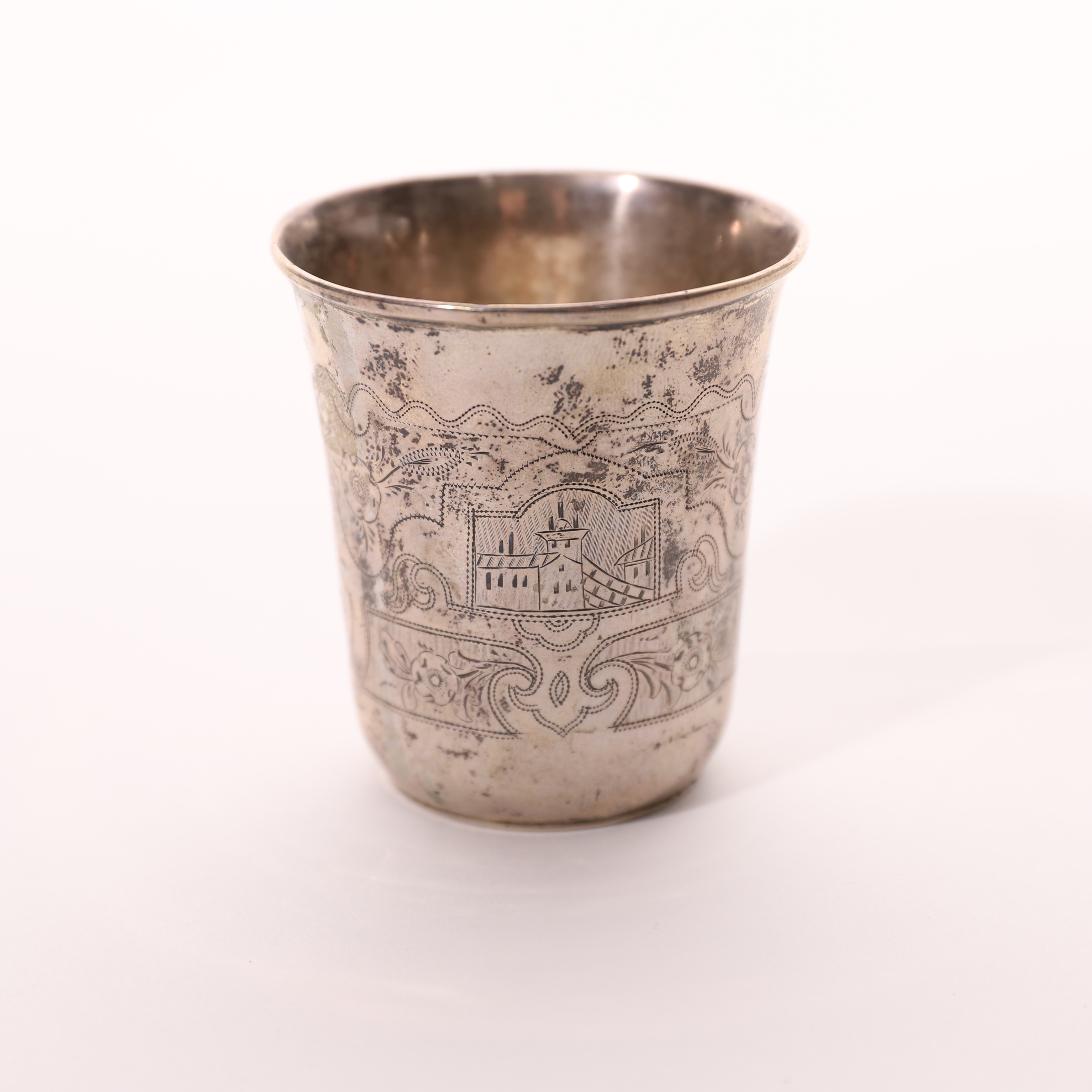 Images for 2092778. RUSSIAN GLASS, silver, with different stamps, 19th ...