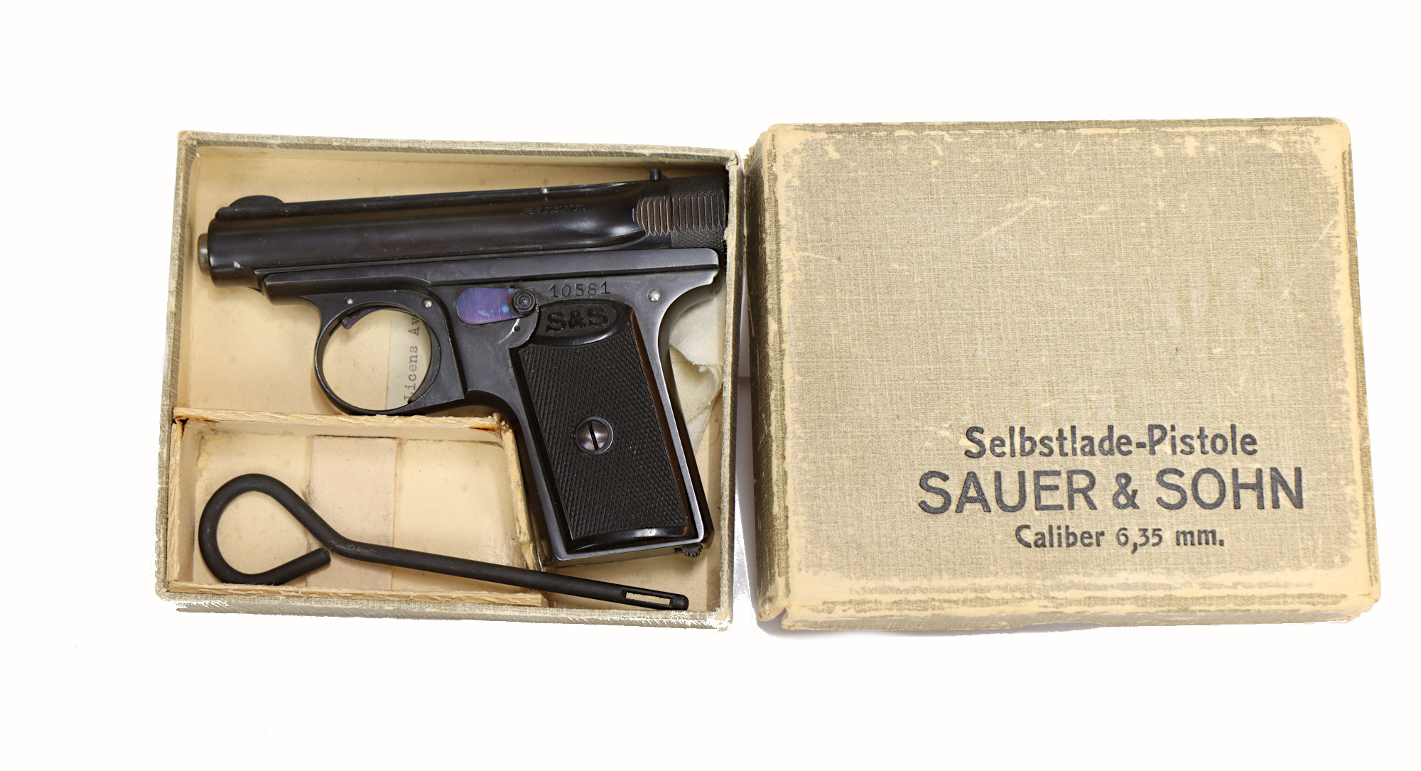 Images for 2094337. PISTOL, Semi-automatic, make Sauer & Sohn, model ...