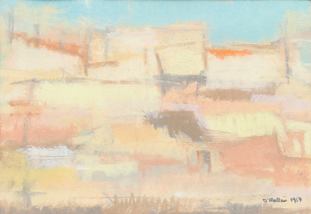 Images for 2095031. OLLE HALLÉN (1918-1995). Chalk, signed O. Hallén ...