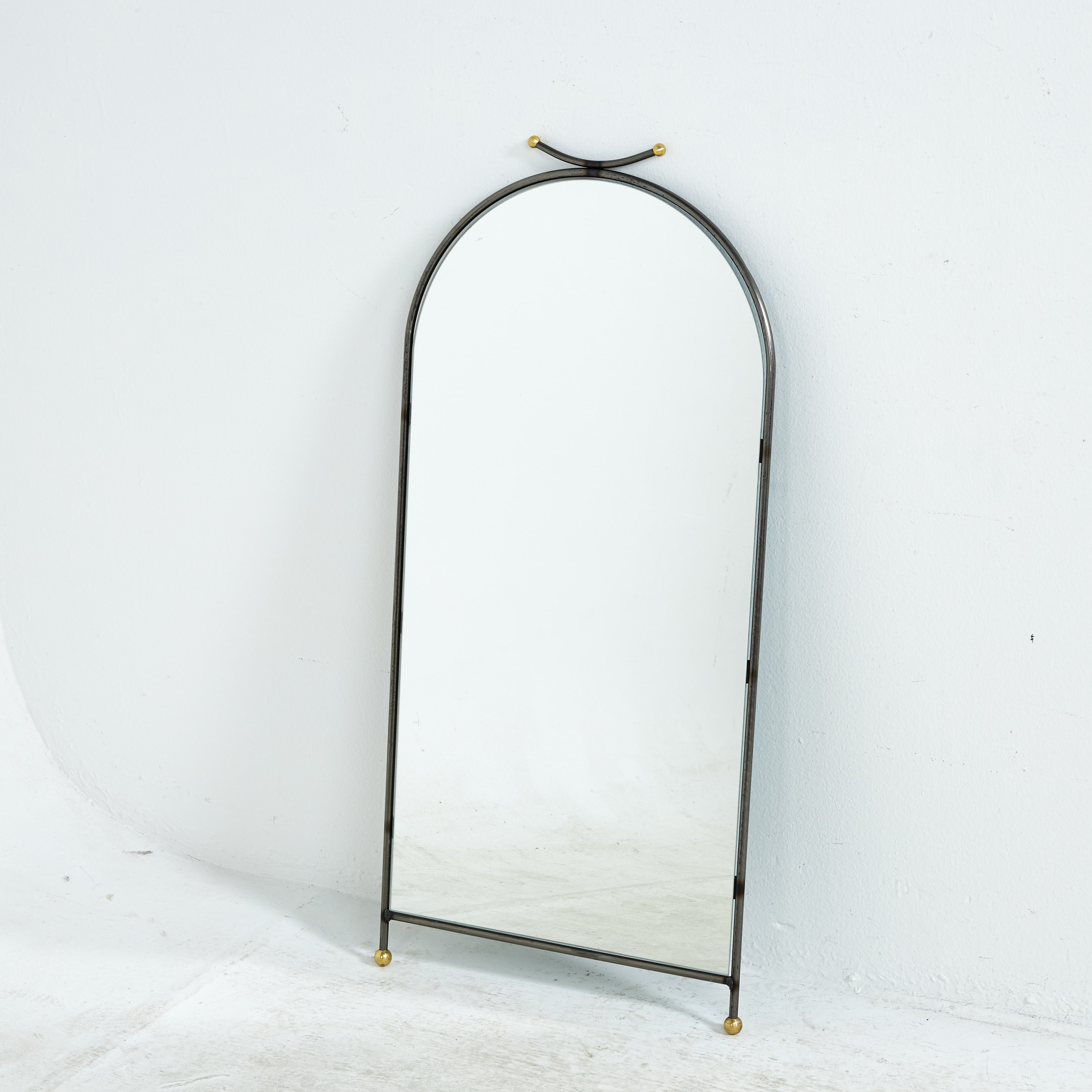 Images for 2095395. MIRROR, late 20th century, iron frame. - Auctionet