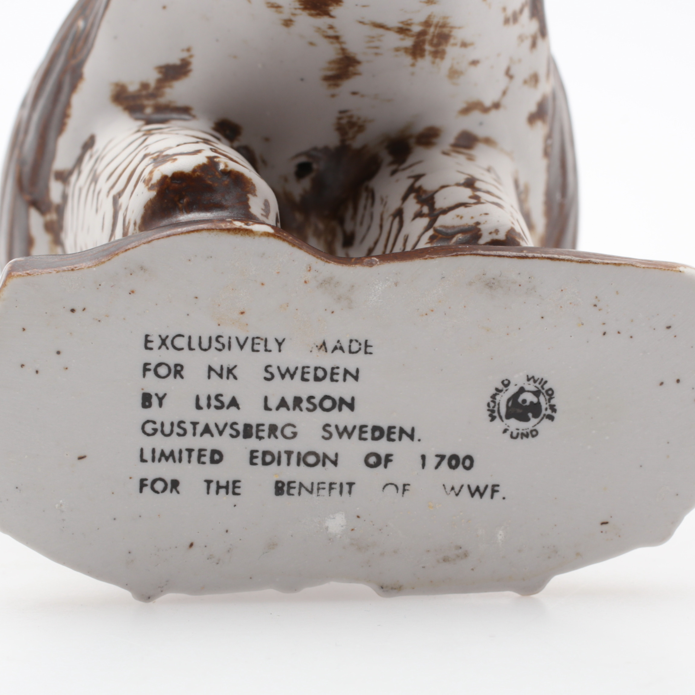 Images for 2096135. LISA LARSON. Figurine, stoneware, Peregrine falcon ...