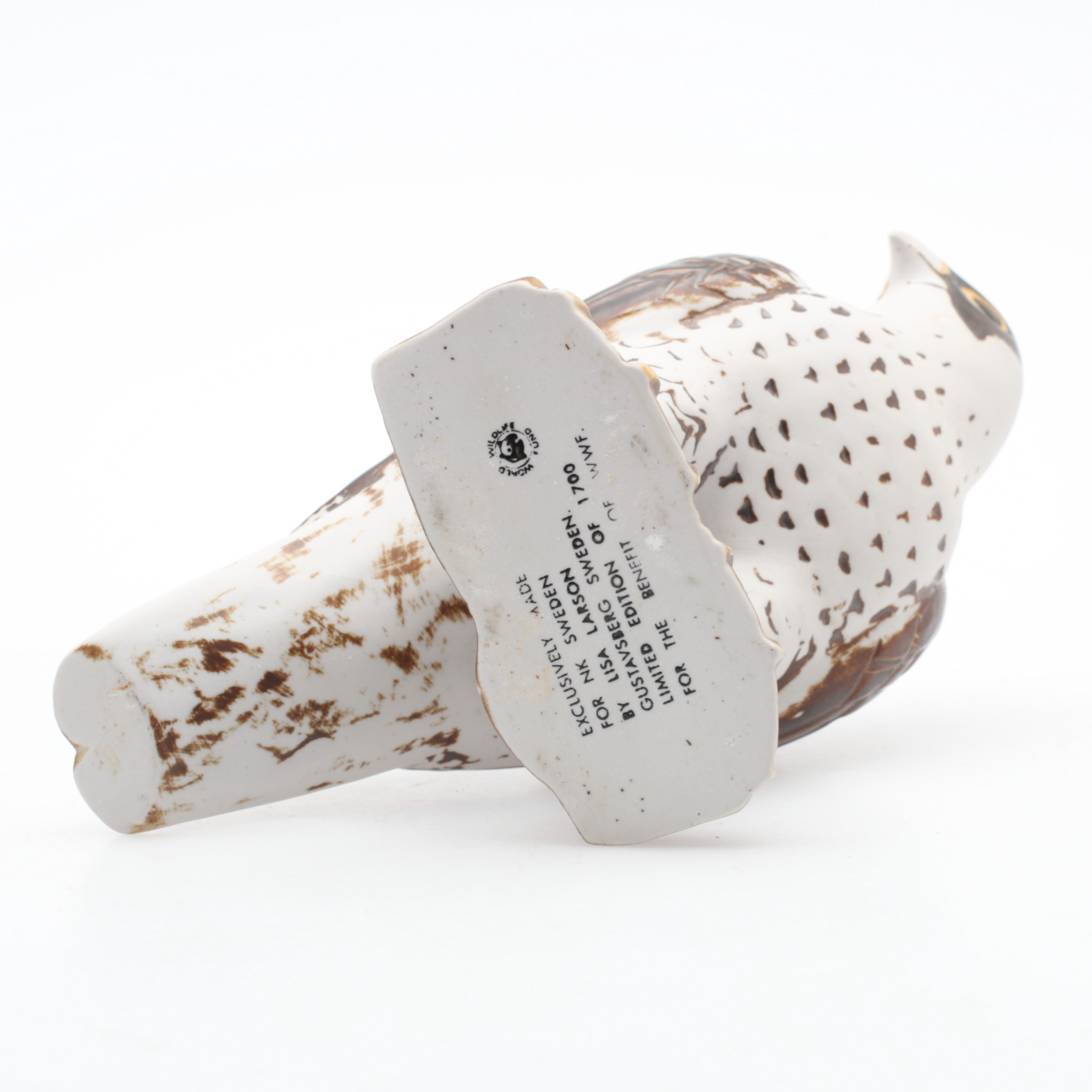 Images for 2096135. LISA LARSON. Figurine, stoneware, Peregrine falcon ...