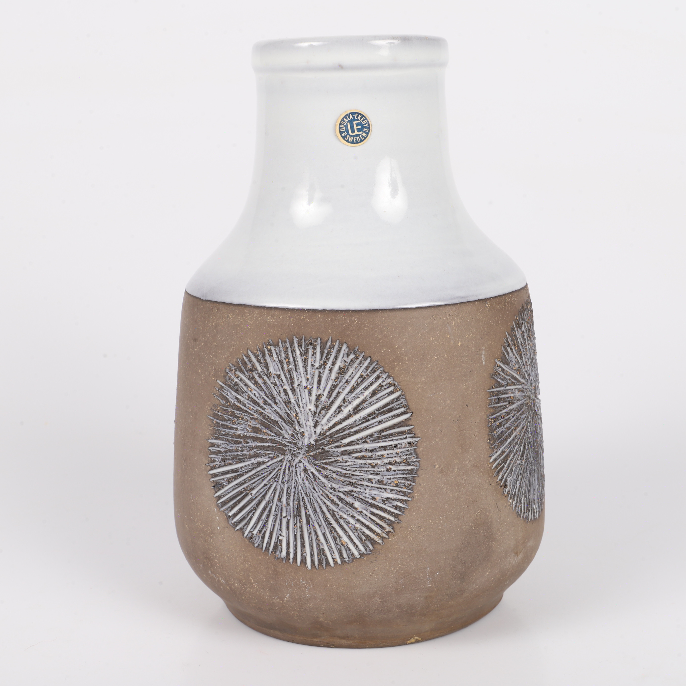 GÖRAN ANDERSSON. Vas, "Star", stengods, Upsala-Ekeby, 1960-tal. | Barnebys