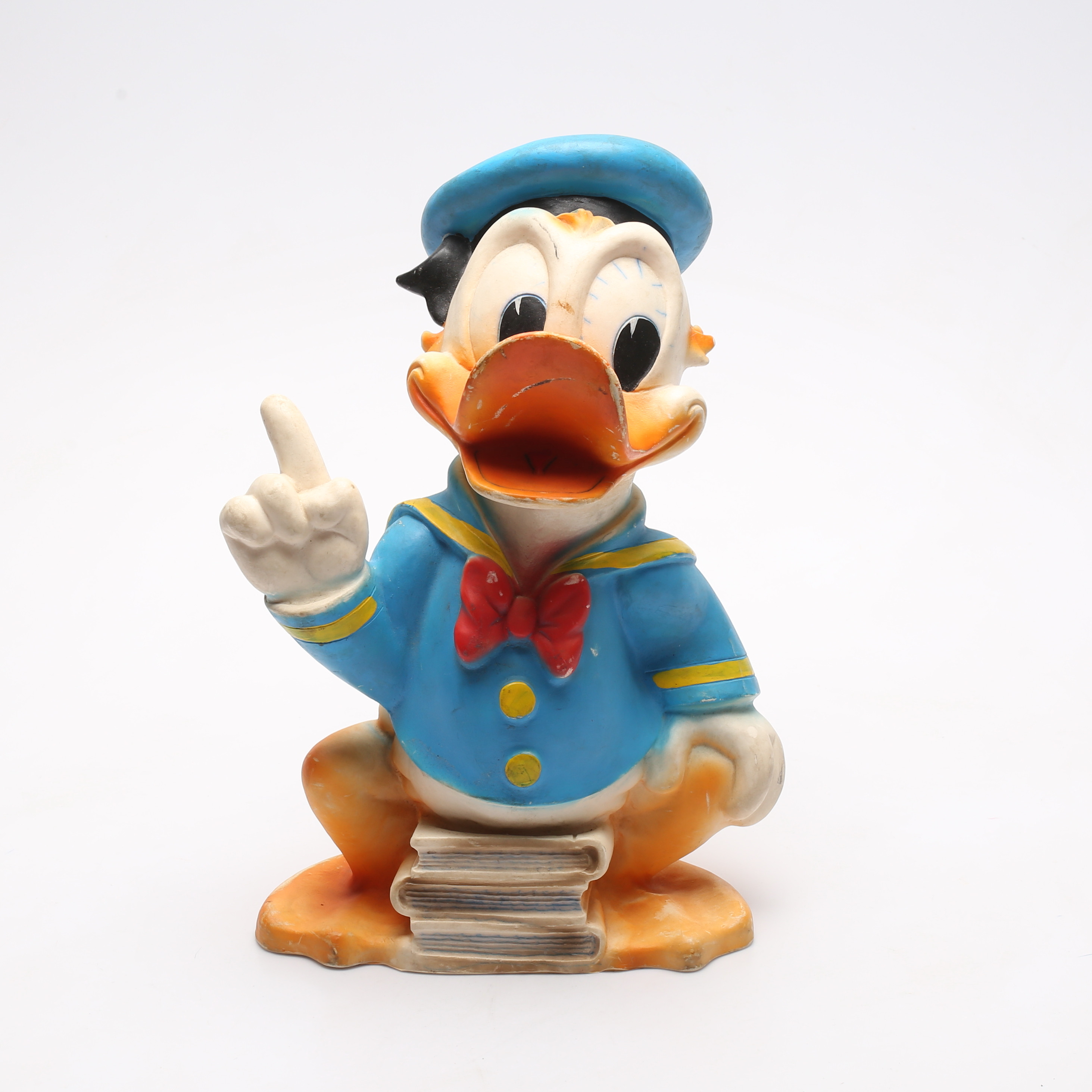 FIGUR, plast, Kalle Anka, Disney, 1900-talets andra hälft. | Barnebys