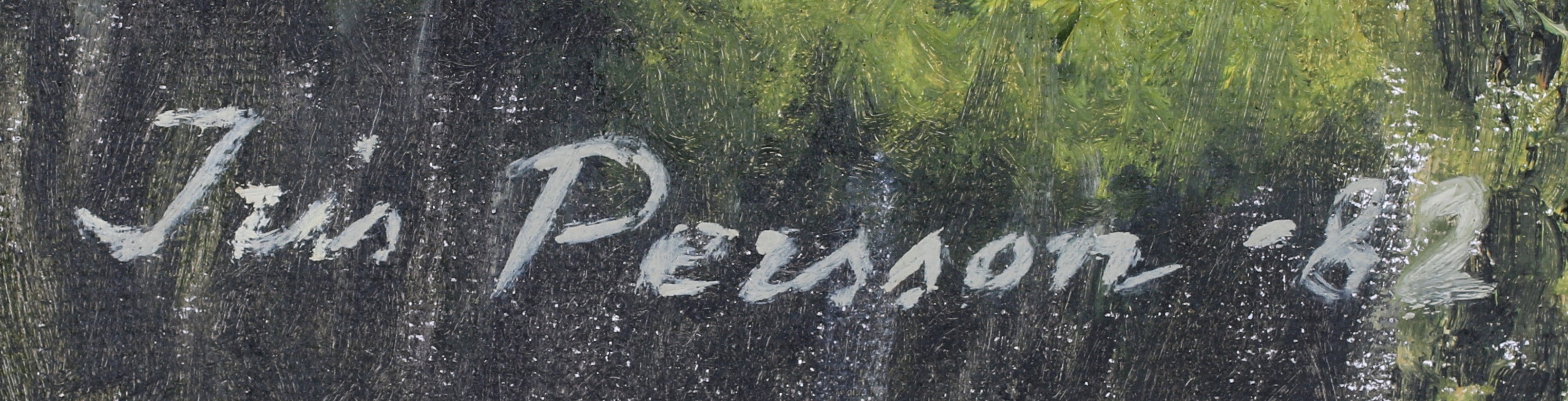 Images for 2100409. IRIS PERSSON. "The blueberry stand", oil on canvas ...