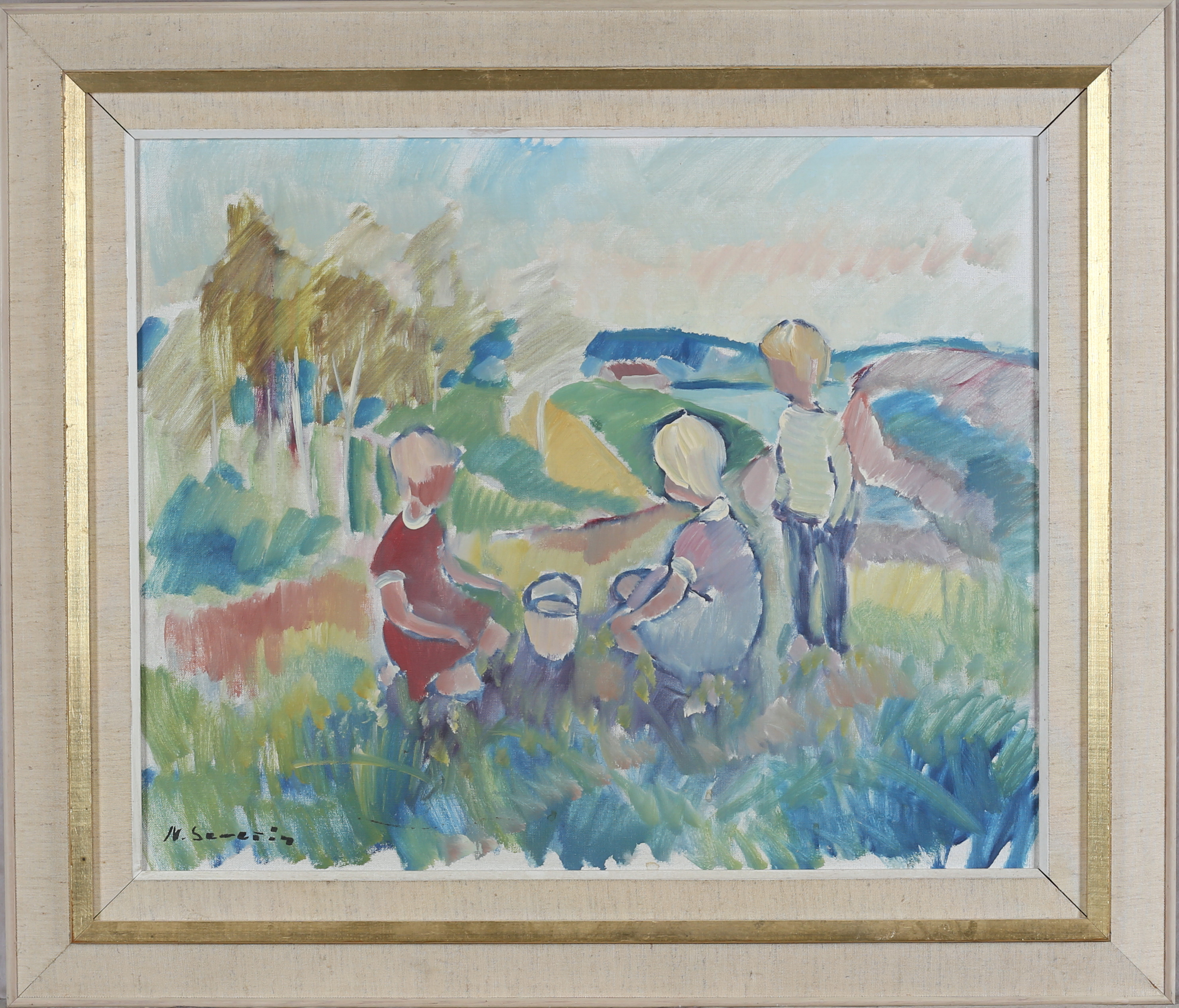 Images for 2101411. NILS SEVERIN. Active during the 20th century. Oil ...