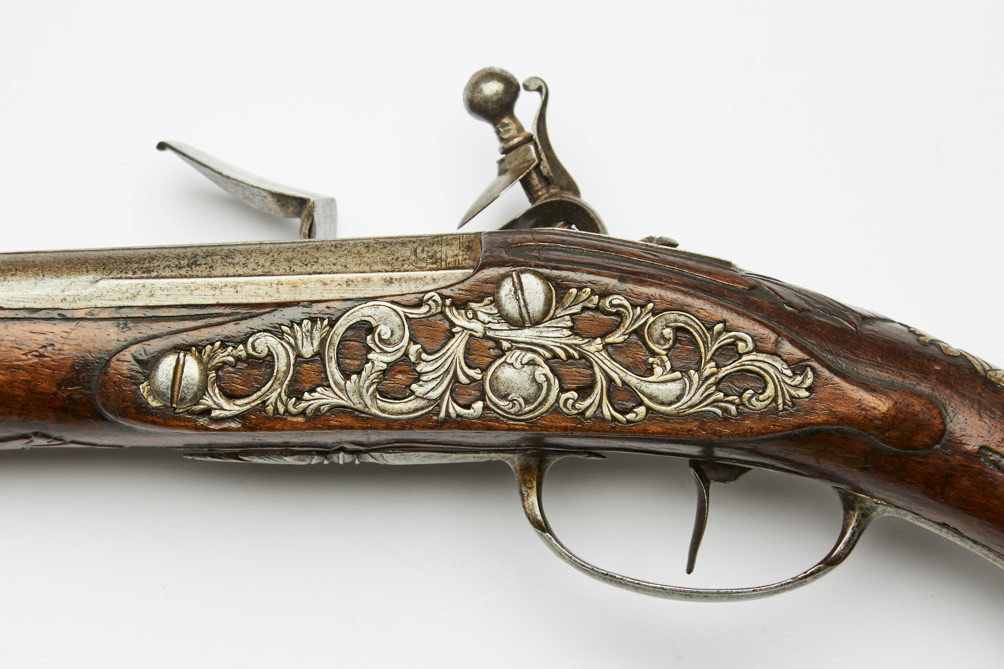 Images for 2105706. PISTOL, 18th century, flintlock, stock in walnut ...