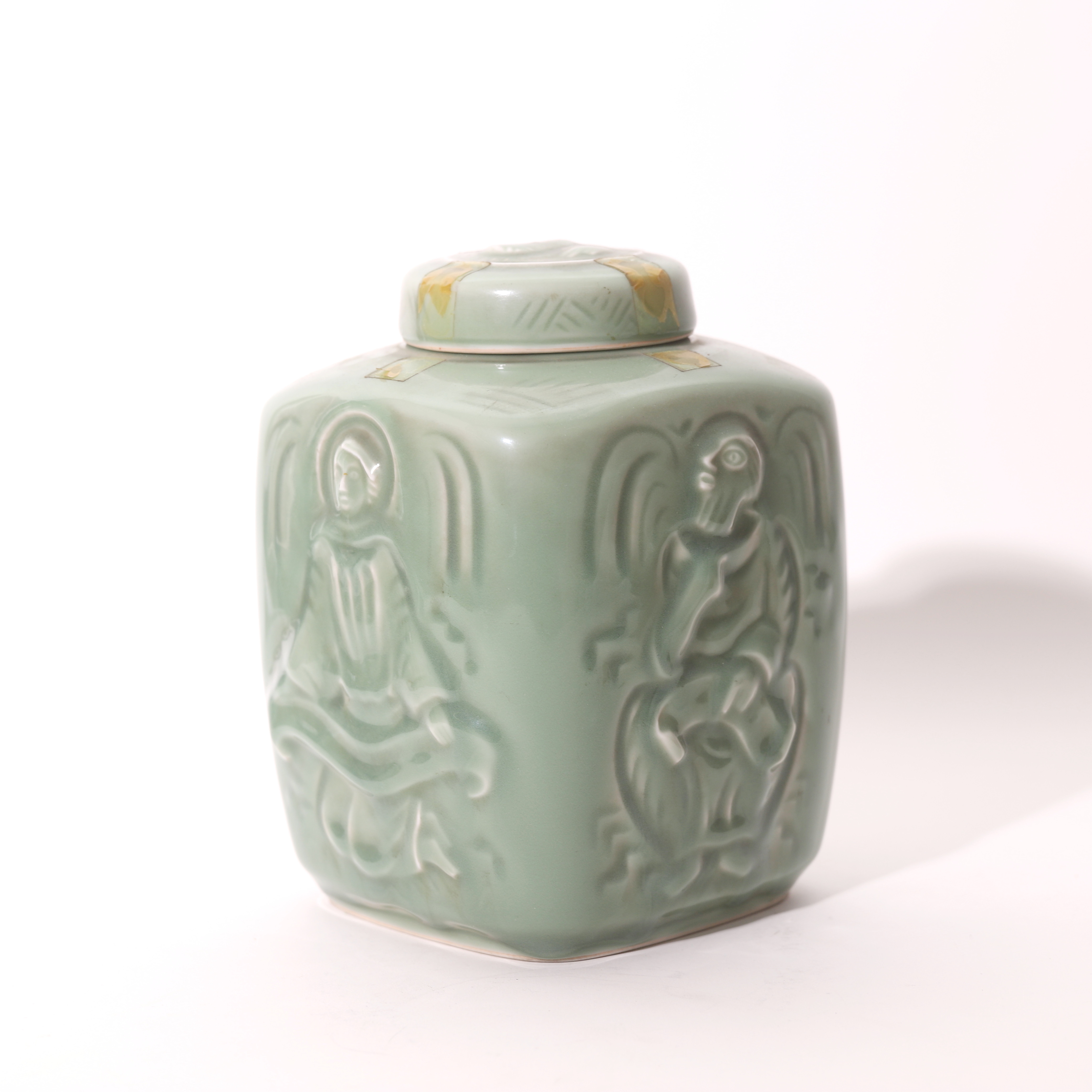 Images for 2107756. BOTTLE, celadon porcelain, Royal Copenhagen, early ...