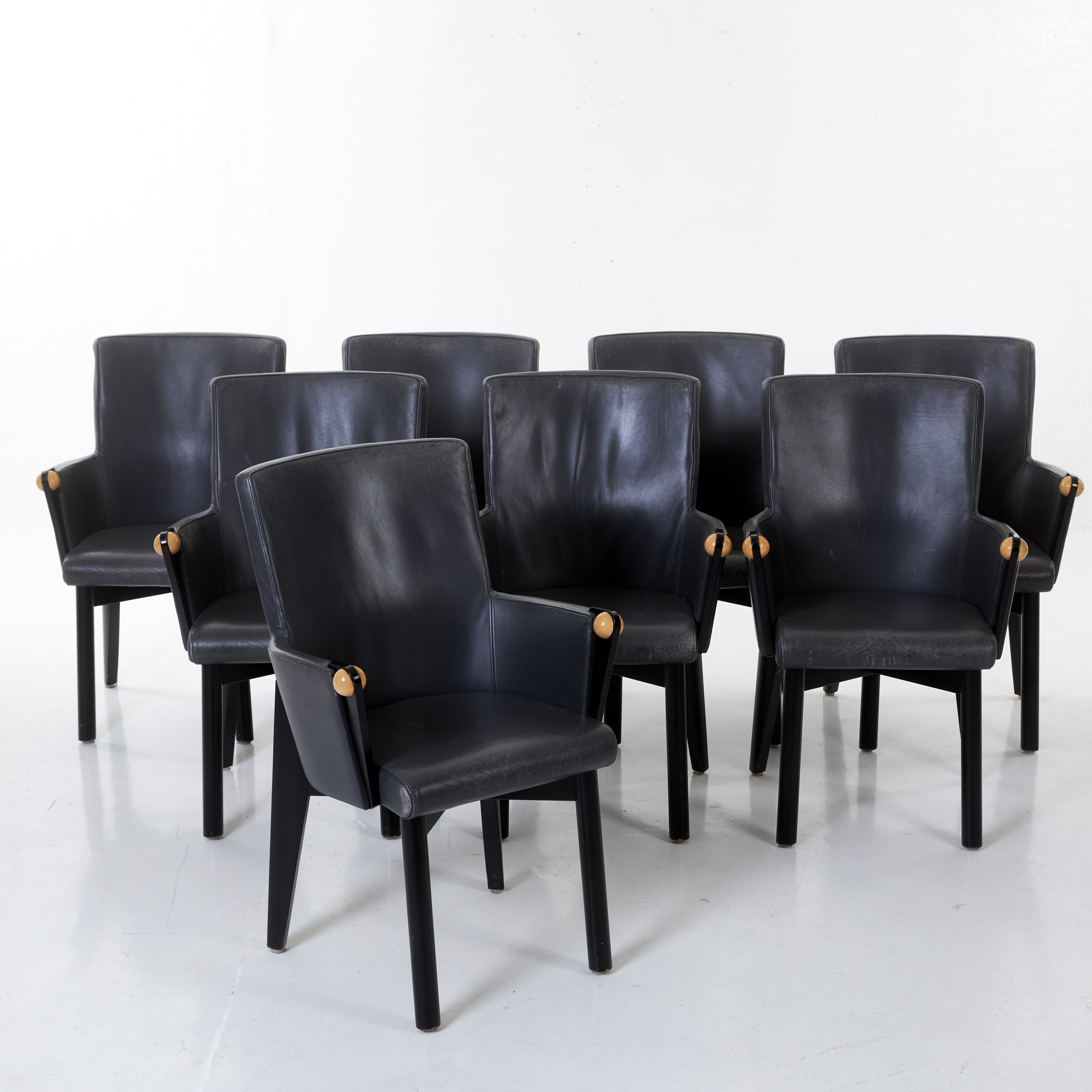Images for 2107914. ARM CHAIRS, 8 pcs., Klaessons Möbler AB, covered in ...