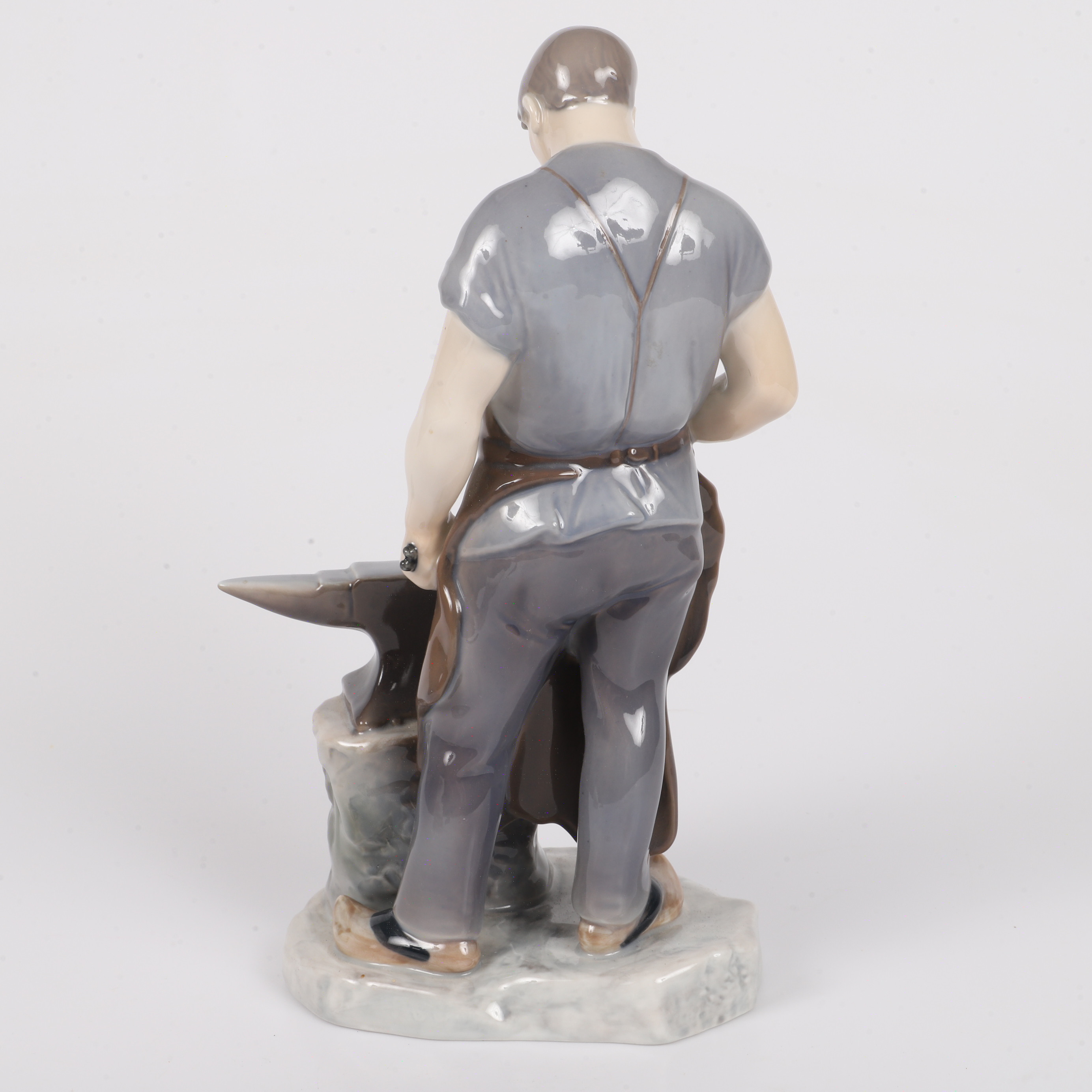 Images for 2108504. FIGURE, blacksmith, porcelain, Axel Locker, Royal ...