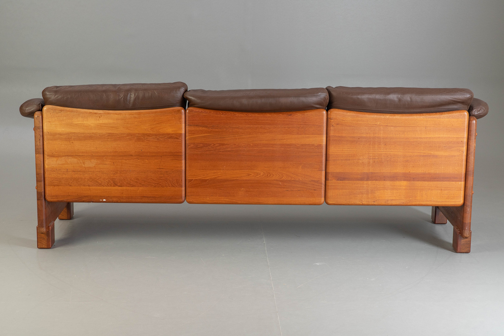 Bilder för 2109712. Mikael Laursen, 3-sits soffa, teak och läder ...