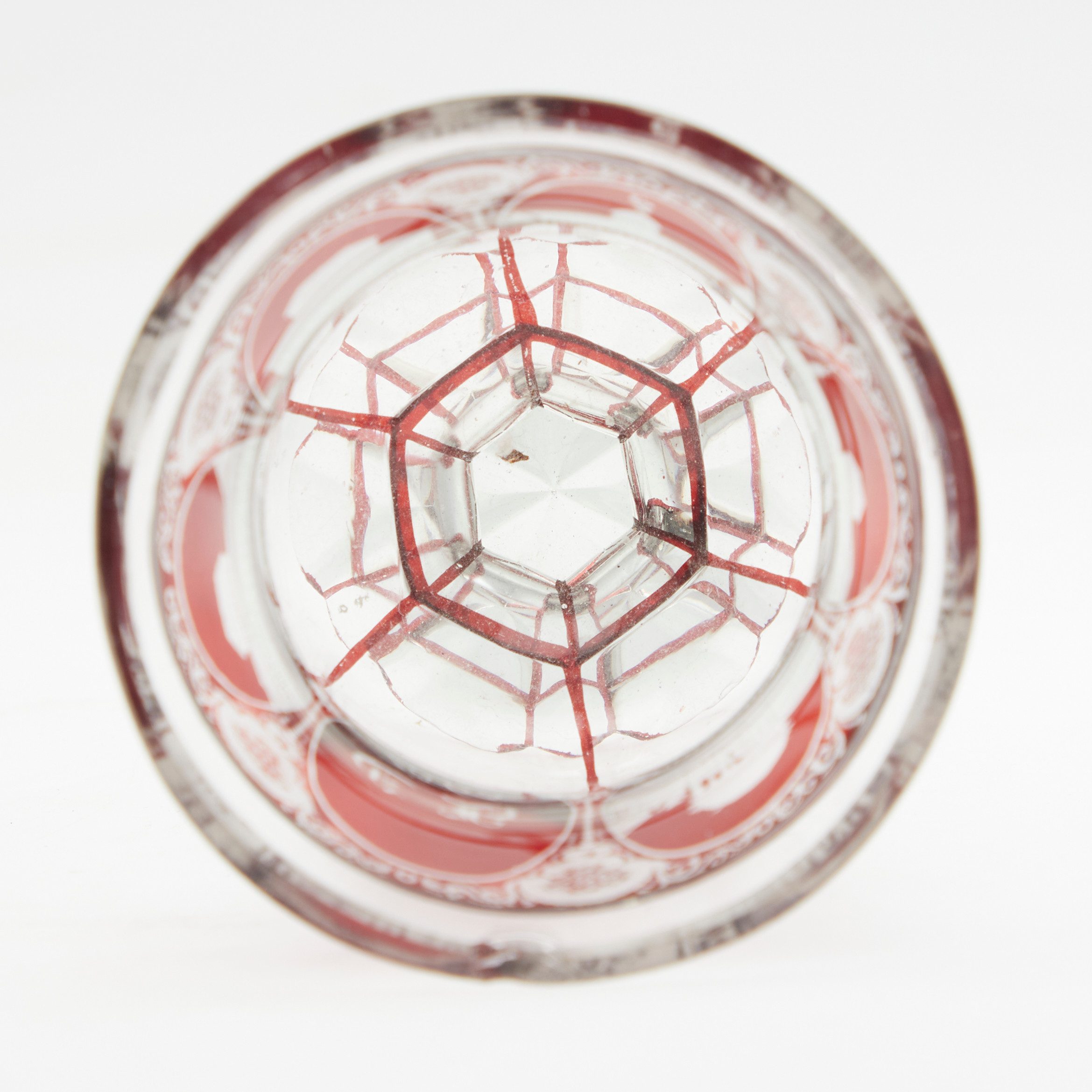 DRICKSGLAS, 4 st, glas, 1800-tal, Tyskland (4). Glas - Övrigt - Auctionet