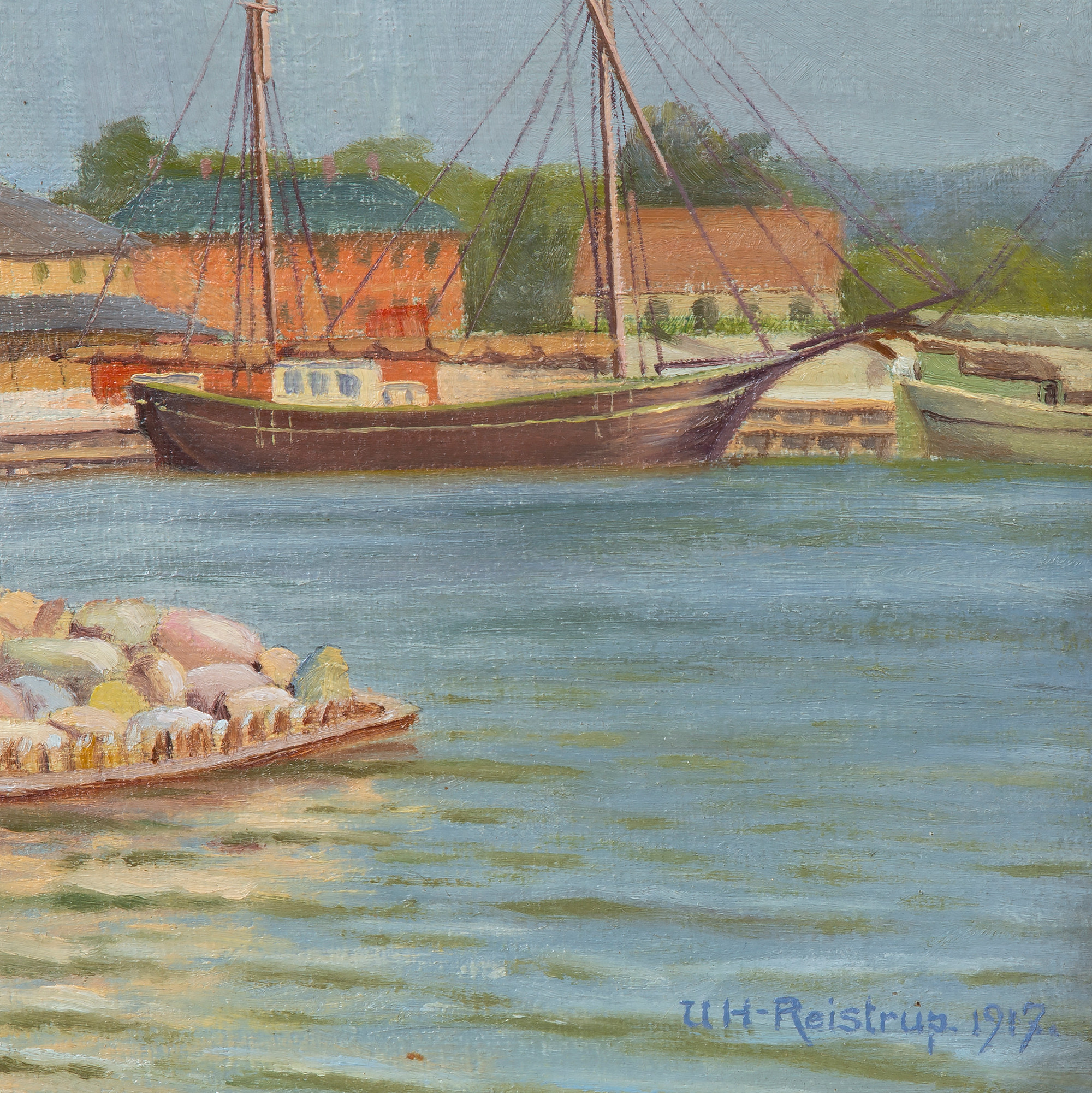 Images for 2110410. URBAN HANSEN TRAVEL GROUP (1893-1973). "Morning at ...