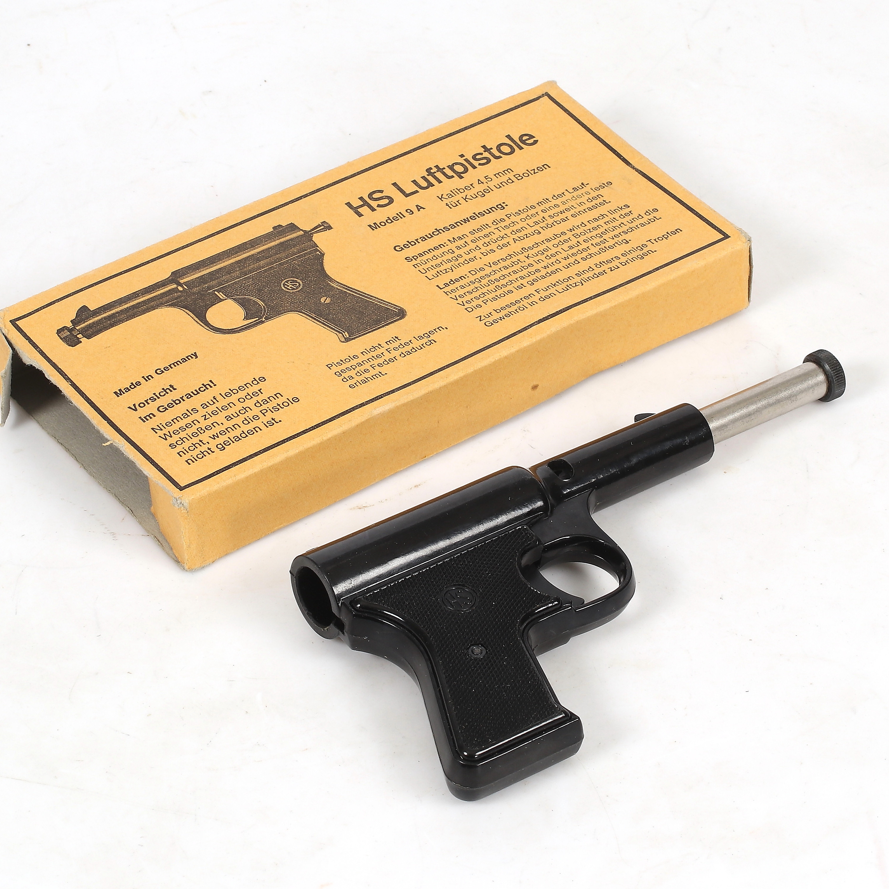 LUFTPISTOL, HS, modell )A, kaliber 4,5, Tyskland. | Barnebys