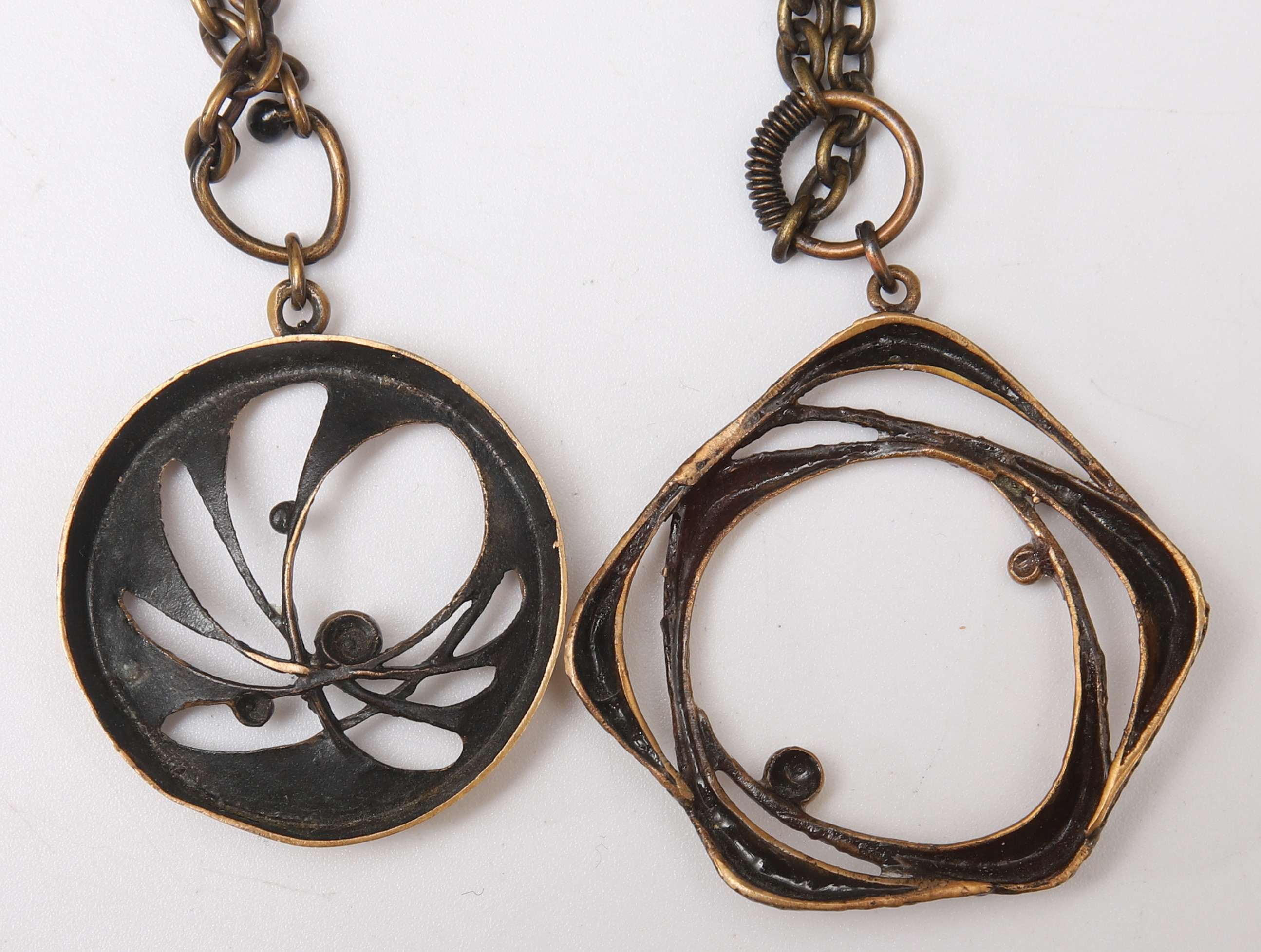 Images for 2115755. KARL LAINE. collier / pendants, 2 pcs, bronze ...
