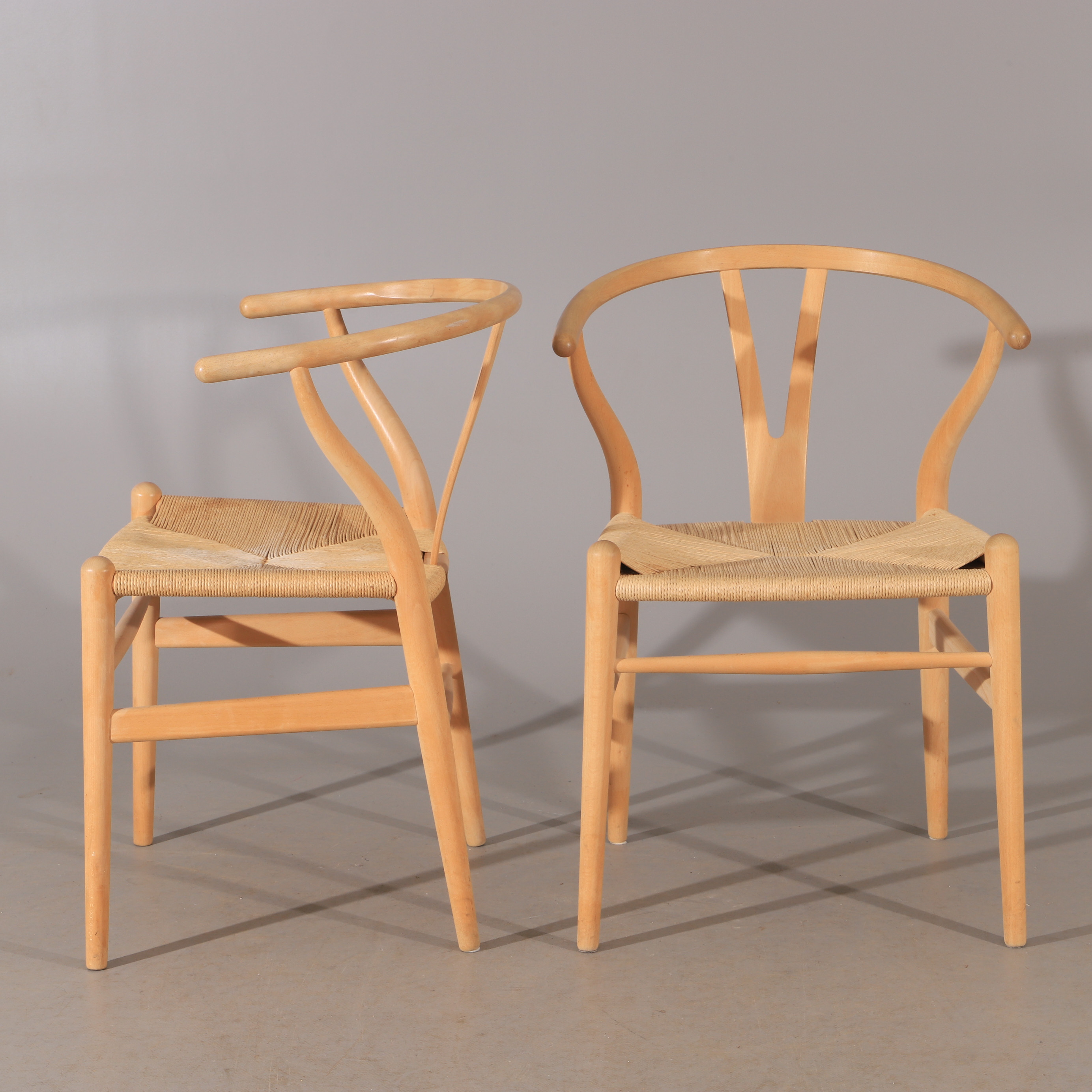 Images for 2115831. Chairs, 6 pieces, "CH 24", Y-chair, Carl Hansen ...