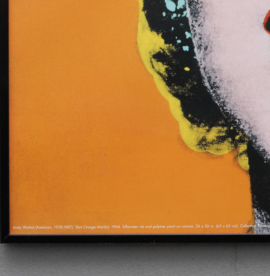 Images for 2122653. ANDY WARHOL. After. "Shot Orange Marilyn", offset ...