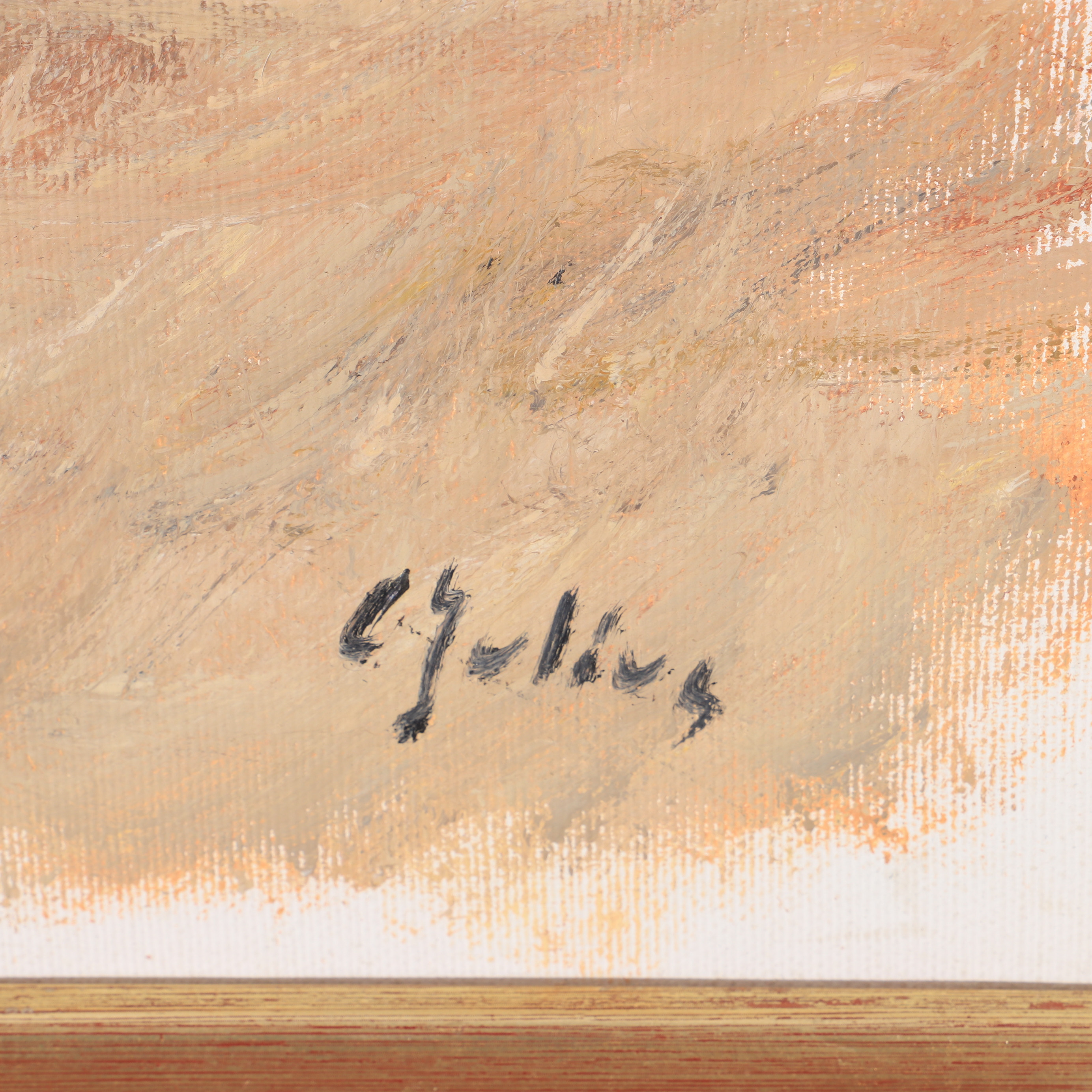 Images for 2123322. CARL JULIUS. Coastal landscape, oil on canvas ...