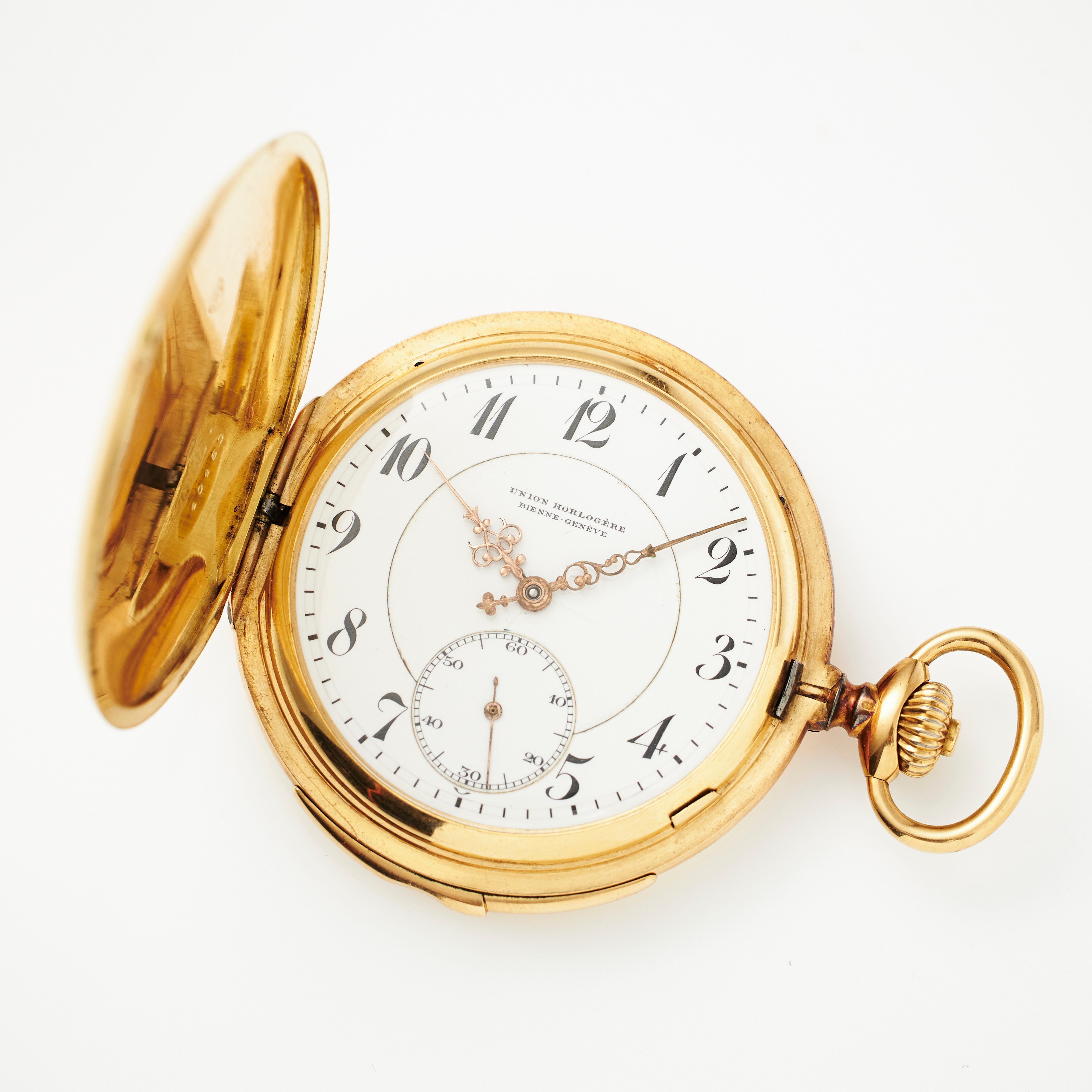 Images for 2123498. UNION, Horlogére, pocket watch, 18k gold, Bienne ...