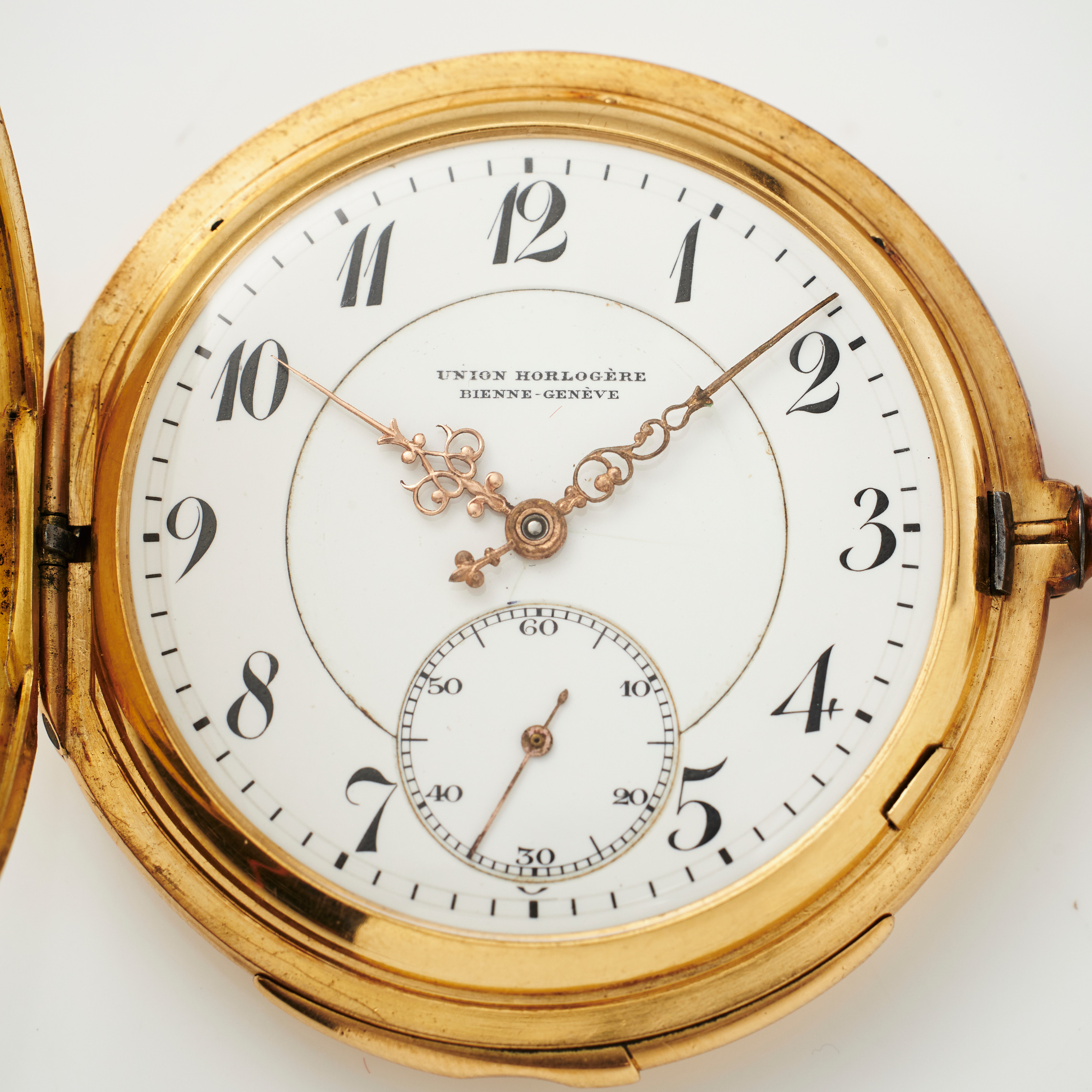 Images for 2123498. UNION, Horlogére, pocket watch, 18k gold, Bienne ...