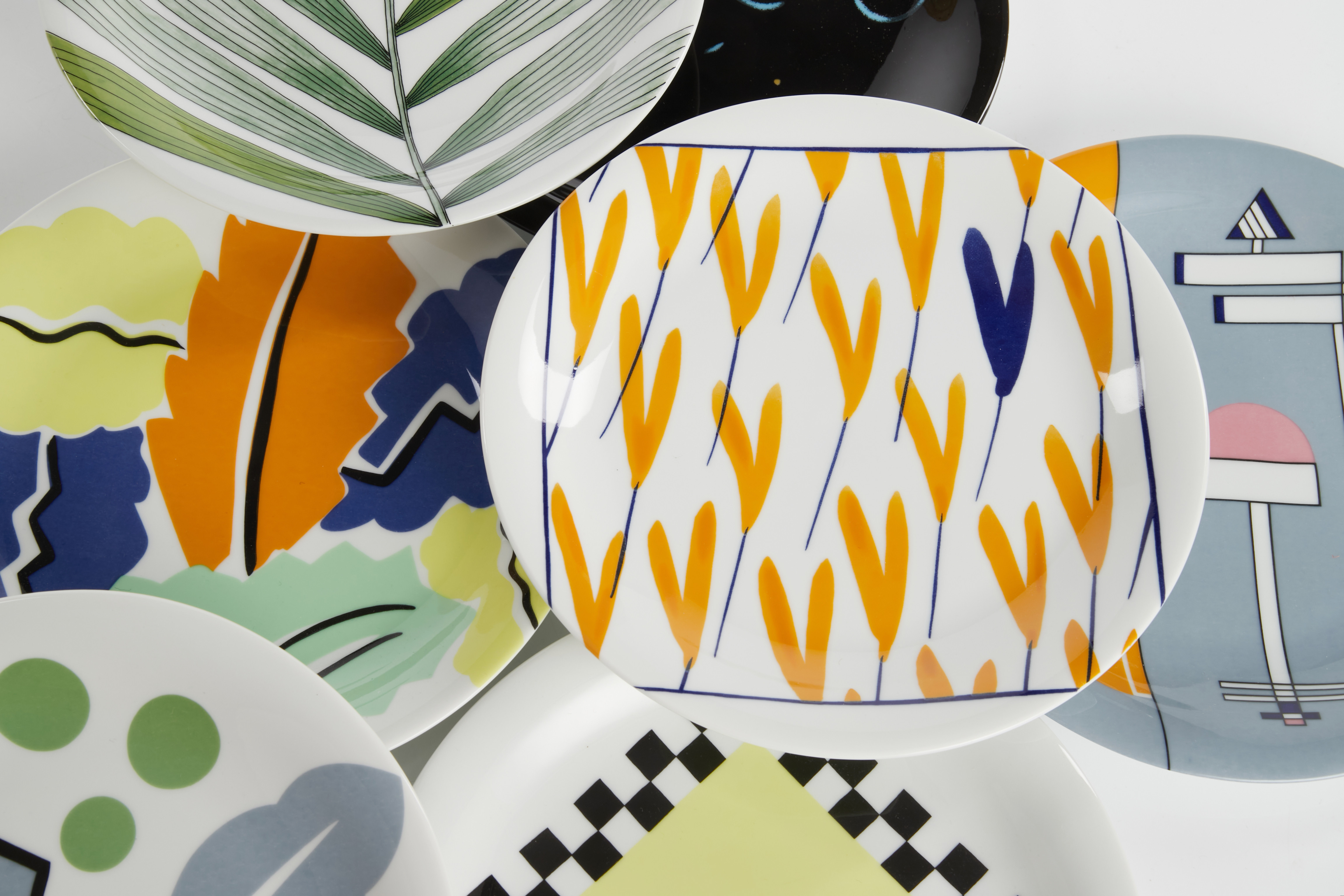 Images for 2128766. PLATES, 7 pcs., Rörstrand Designers Collection ...