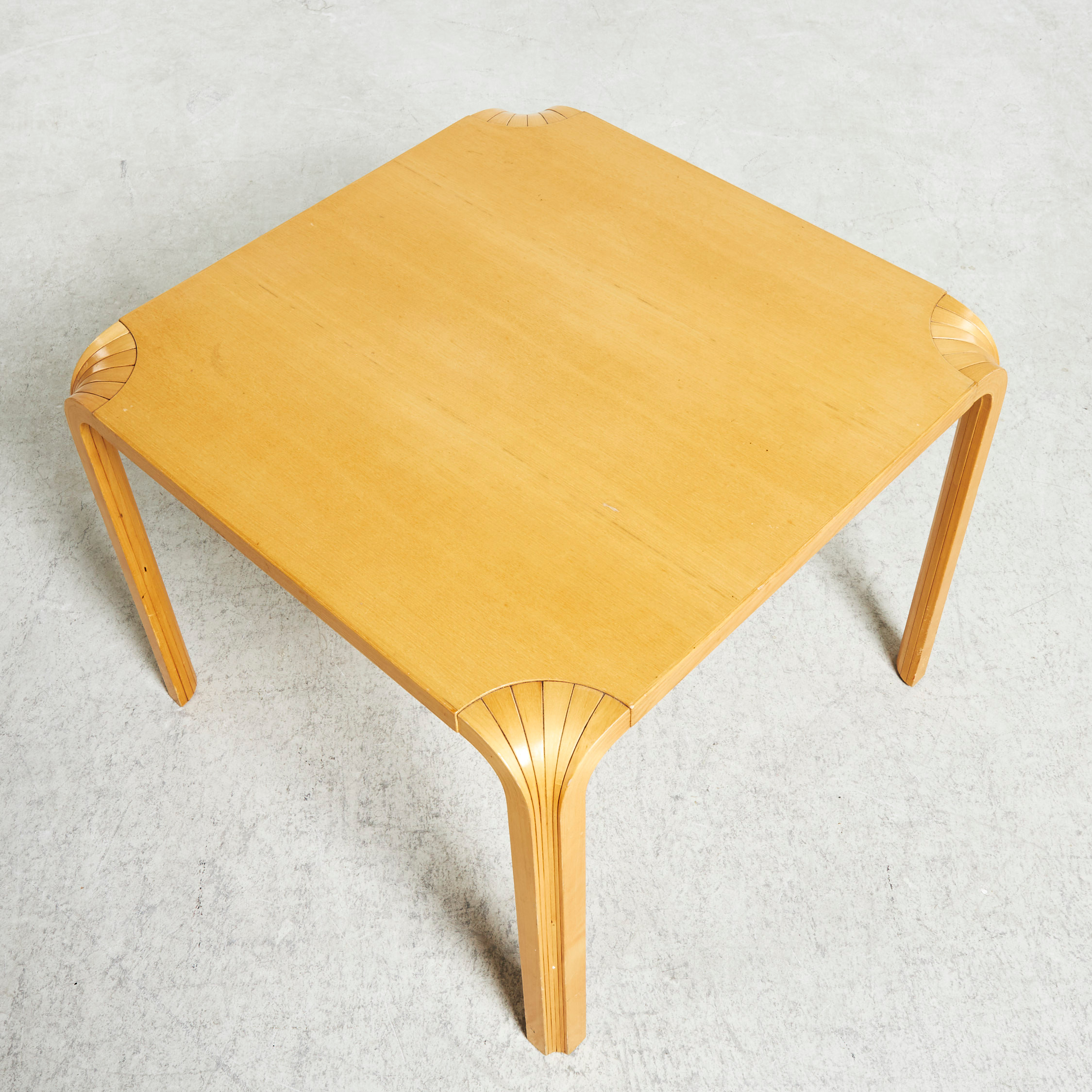 Images for 2129063. ALVAR AALTO. coffee table, "Fan leg table" for ...