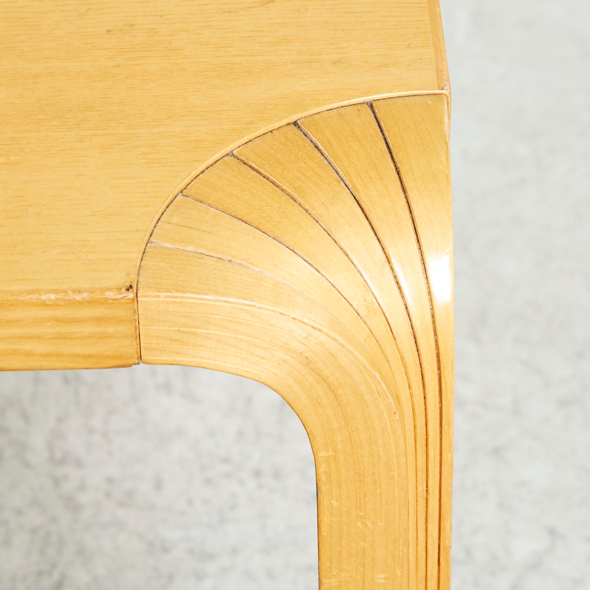 Images for 2129063. ALVAR AALTO. coffee table, "Fan leg table" for ...