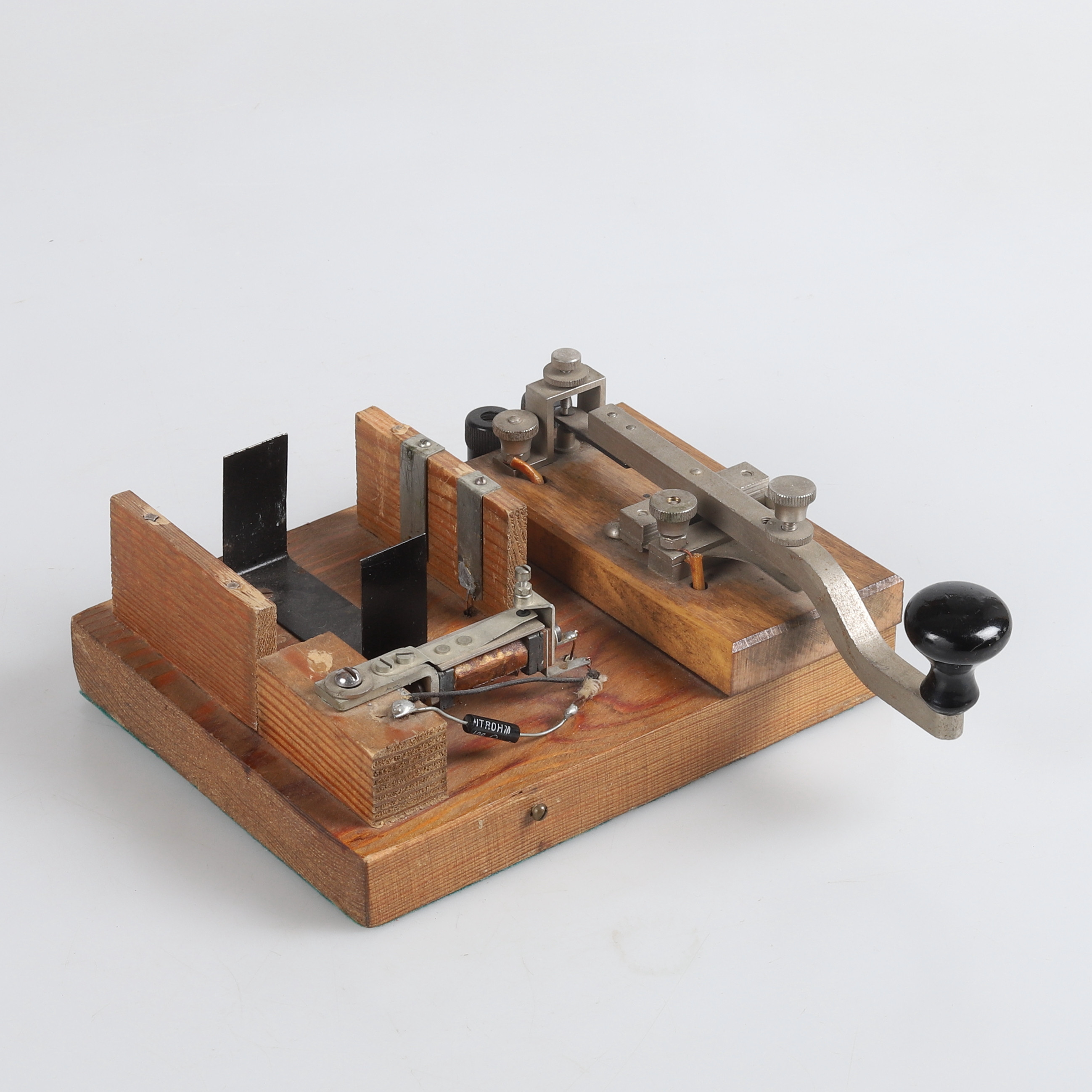 Images for 2129382. TELEGRAPH KEY, wood and metal, first half of the ...