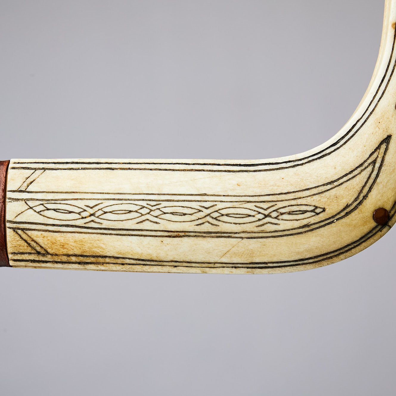 Images for 2133199. KNIFE, half horn, North Sami, unsigned, reindeer ...