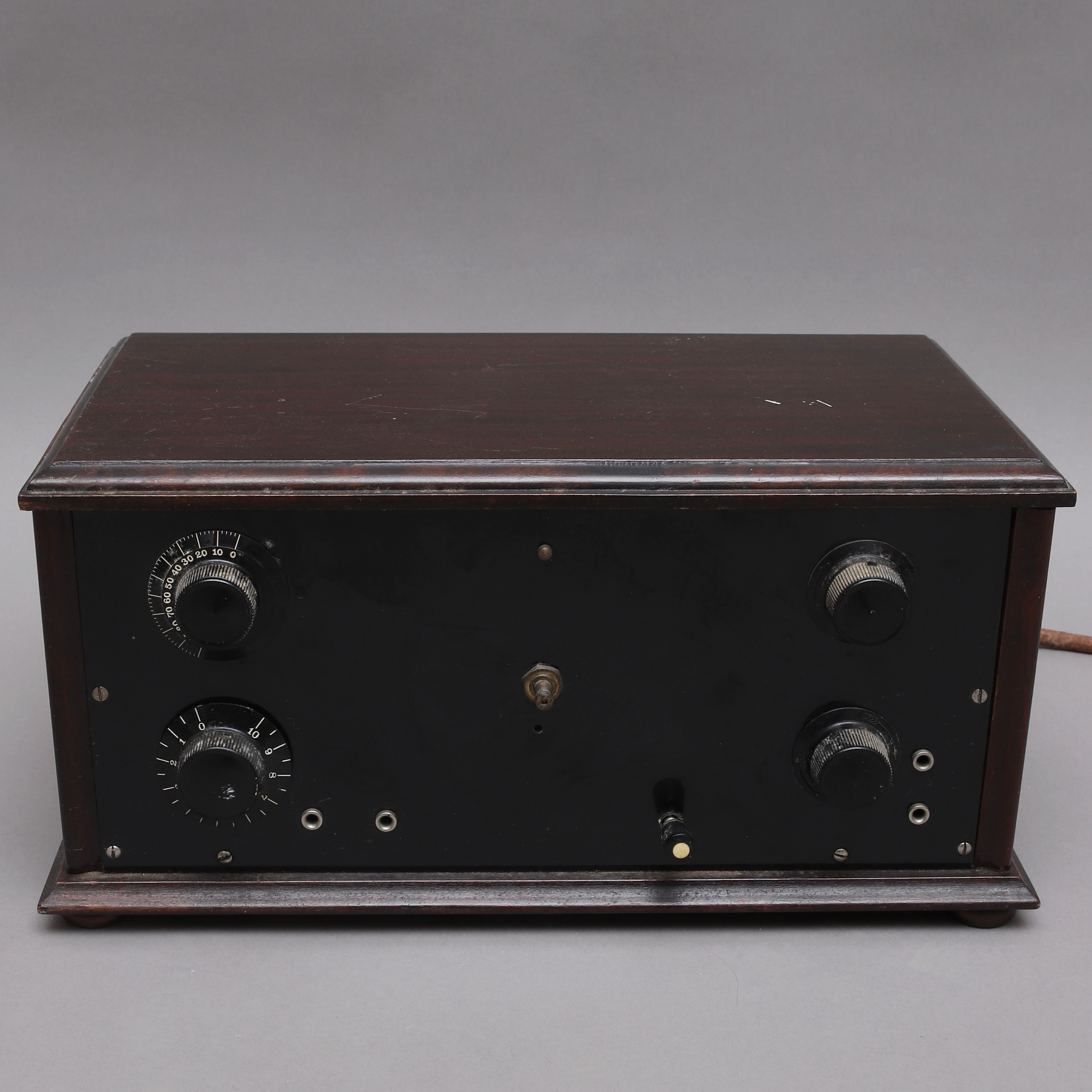 Images for 2135592. RADIO RECEIVER, homemade radio with 3 pcs. electron ...