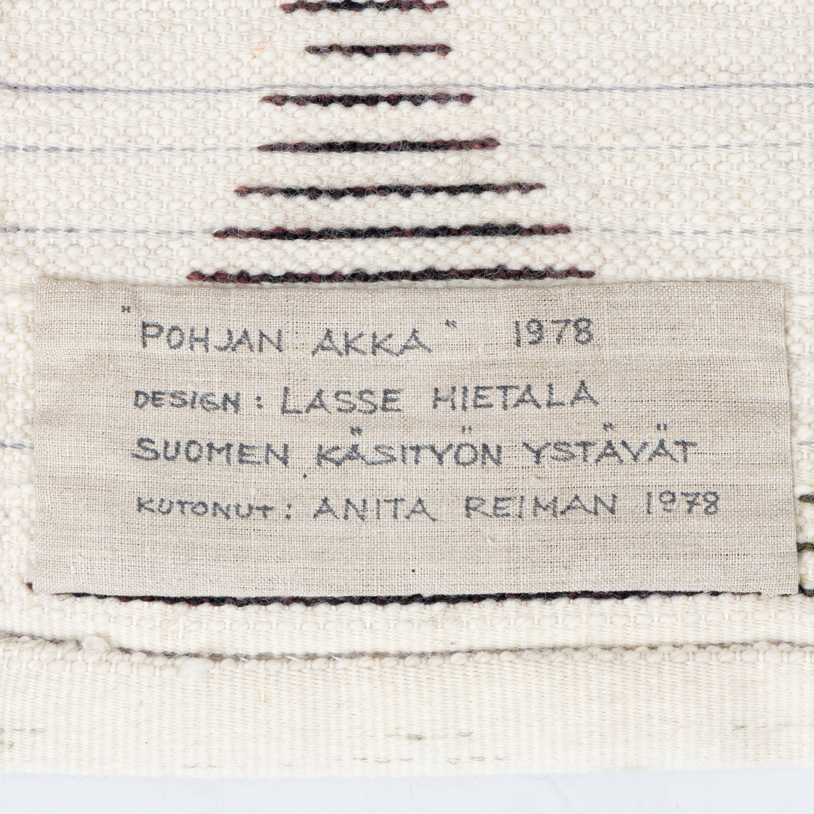 Images for 2137039. RYIJY RUG, Pohjan akka, design Lasse Hietala ...