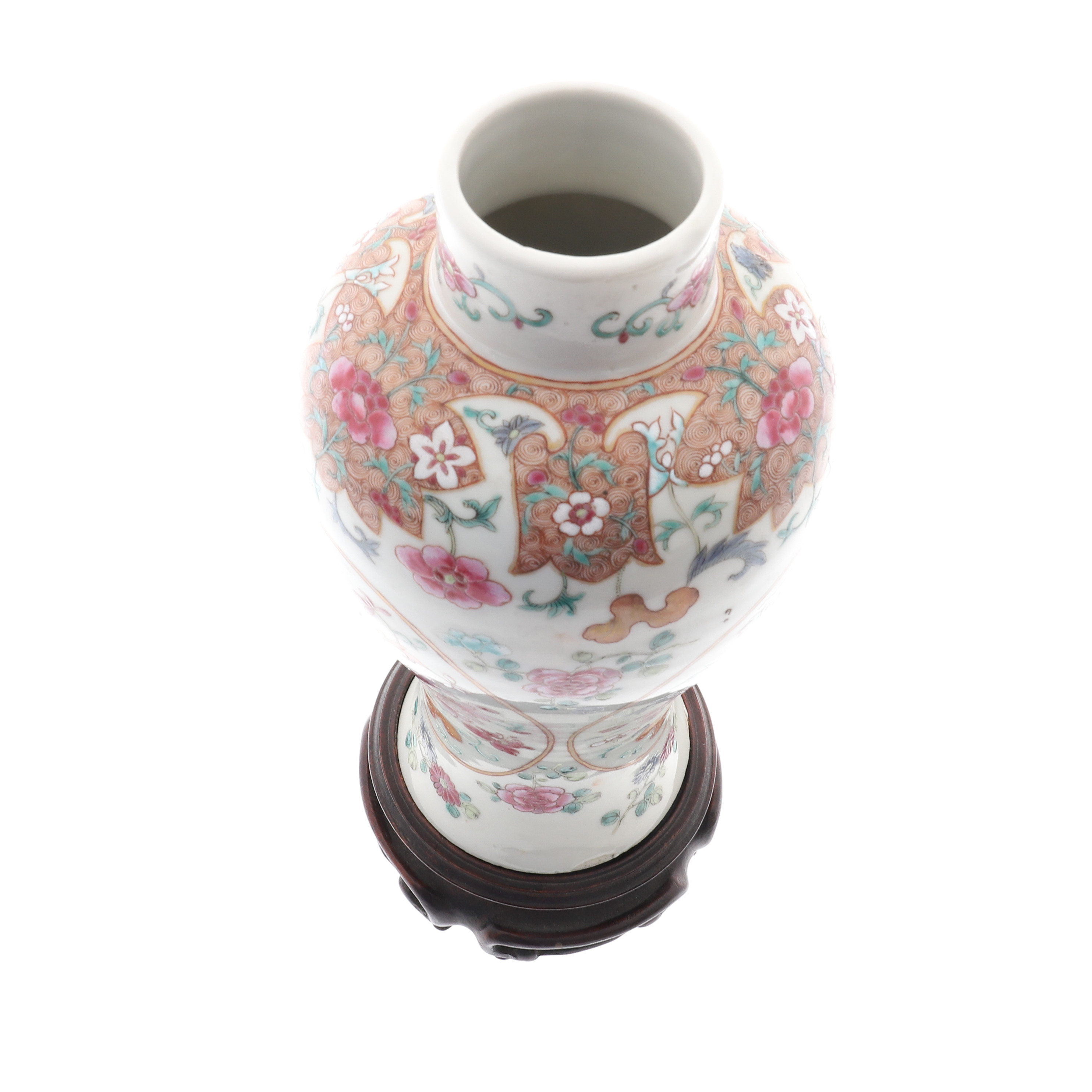 Images for 2141790. A CHINESE 'FAMILLE-ROSE' PORCELAIN INVERTED ...
