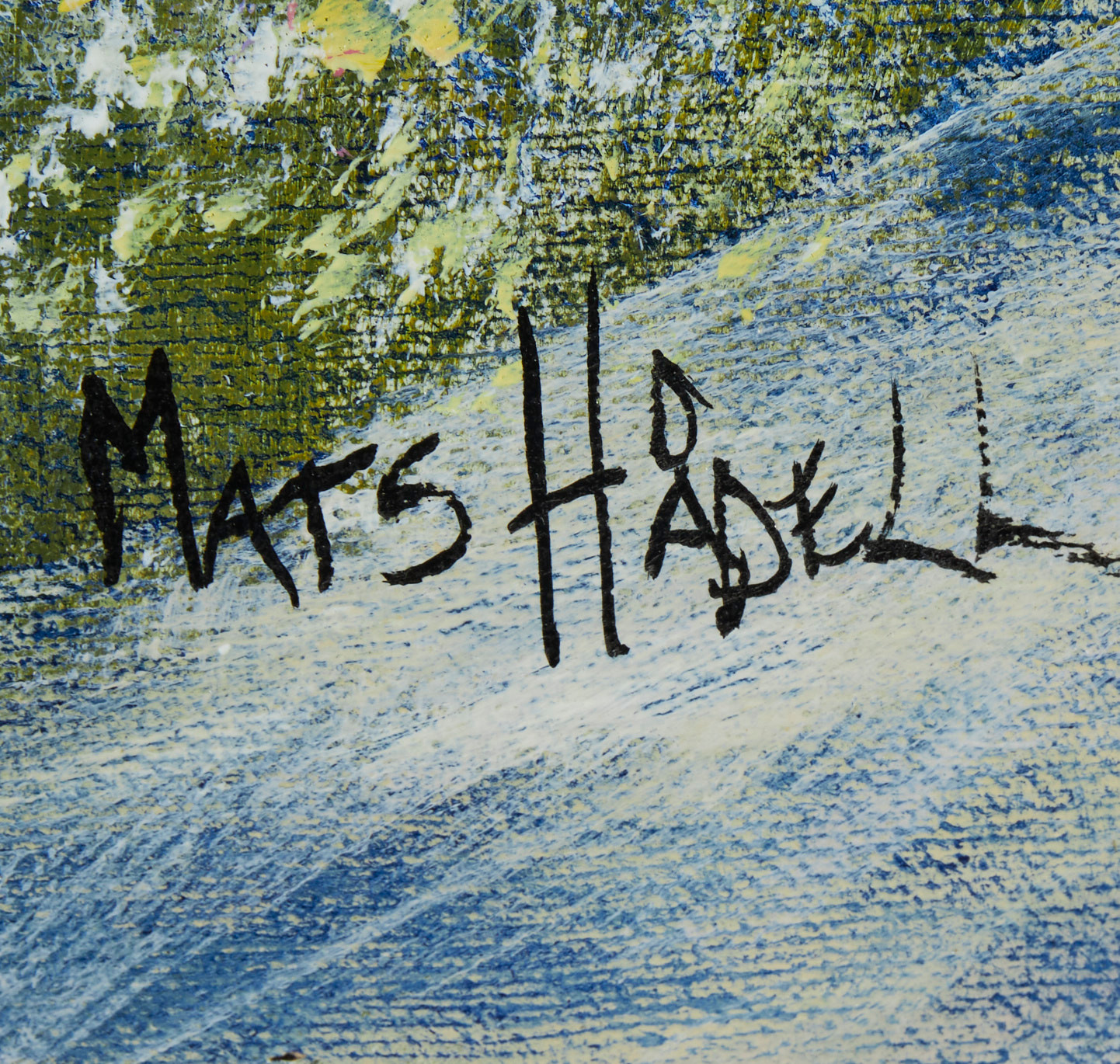 Images for 2144528. MATS HÅDELL. Summer landscape with country road ...