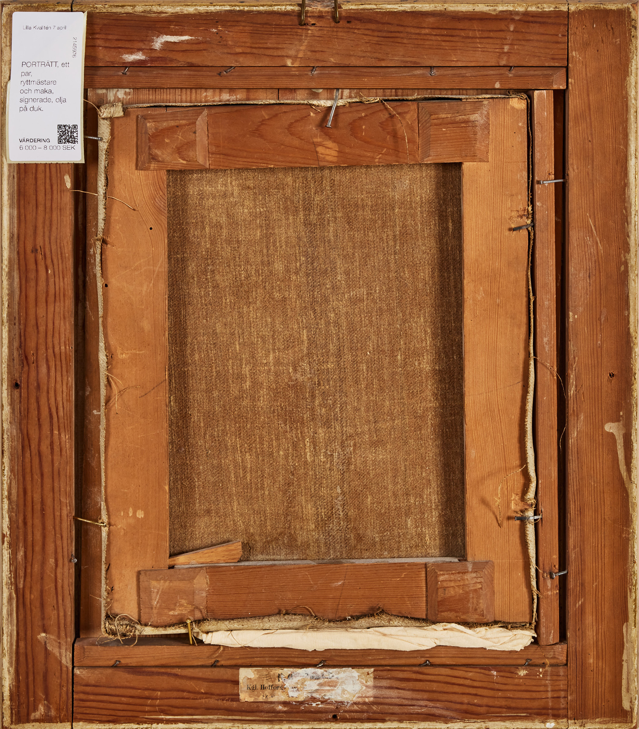 Bilder för 2145976. ANDREAS HERMAN HUNAEUS. Porträtt föreställande ...