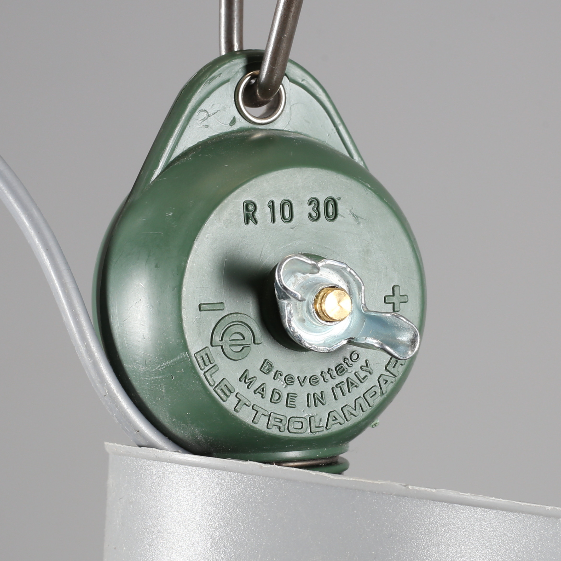 Images for 2146268. CEILING LAMP, metal, marked Brevettato, made in ...