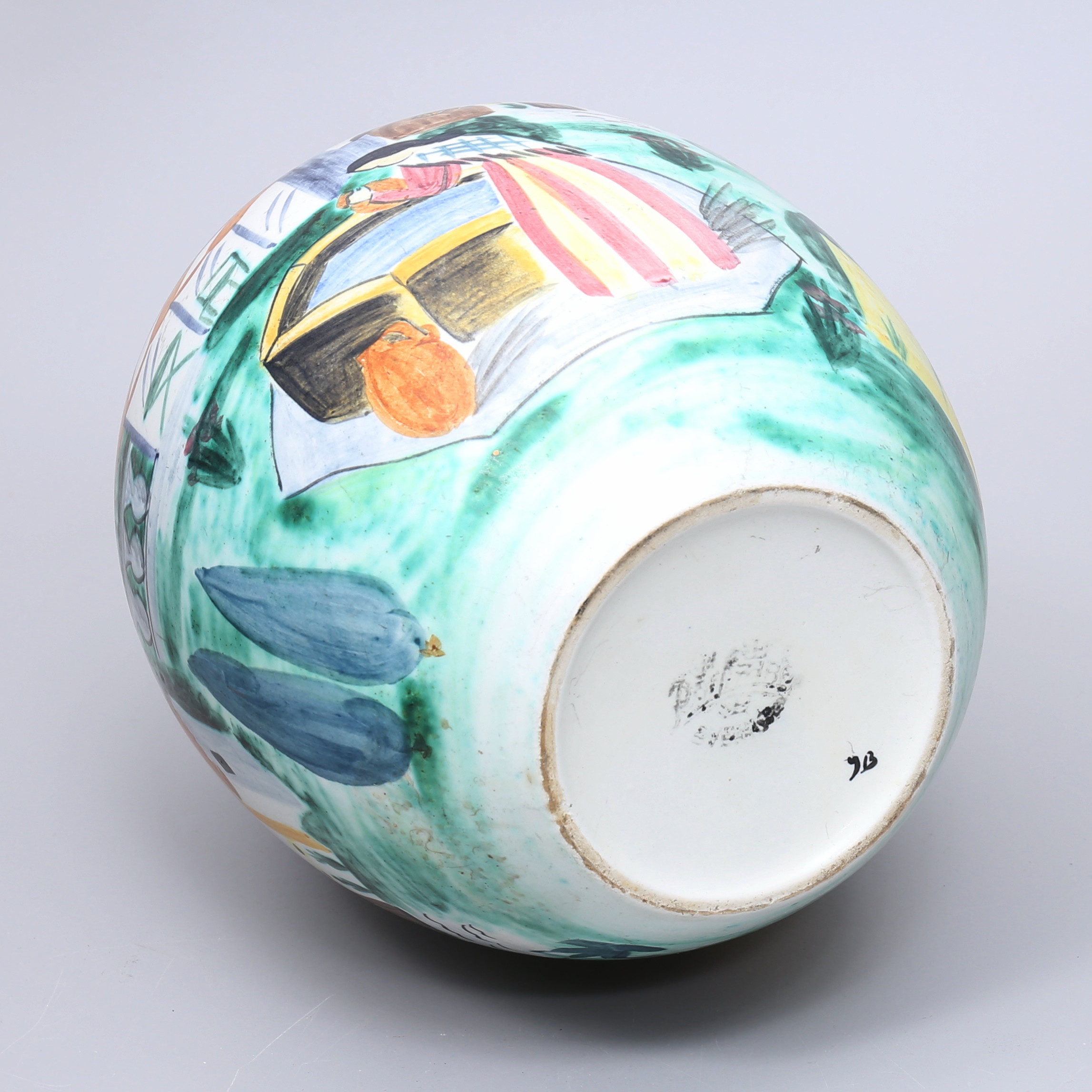 Images for 2148347. MUG, with handle, stoneware, painted decor ...