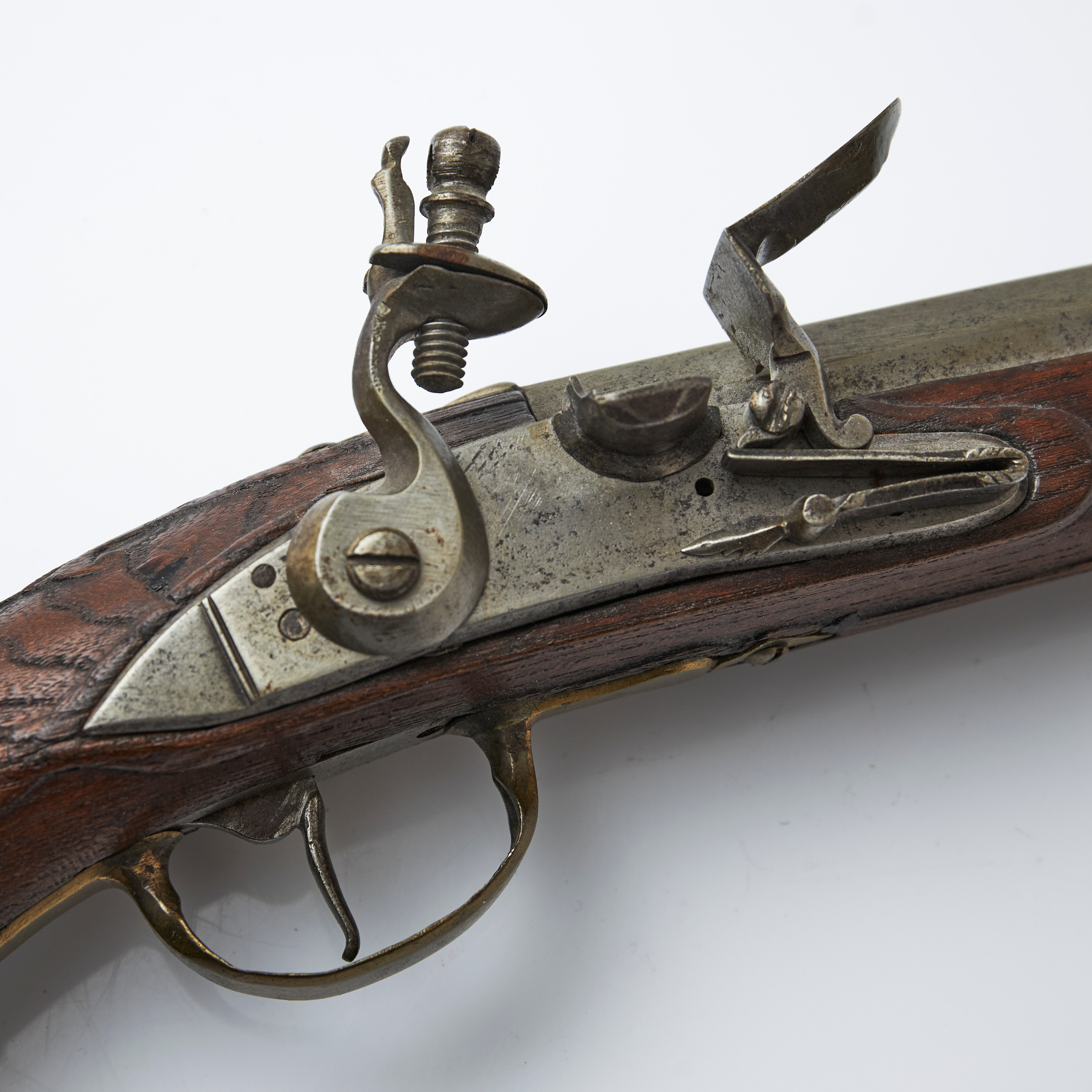 Images for 2149285. PISTOL, flint lock, barrel with octagonal chamber ...