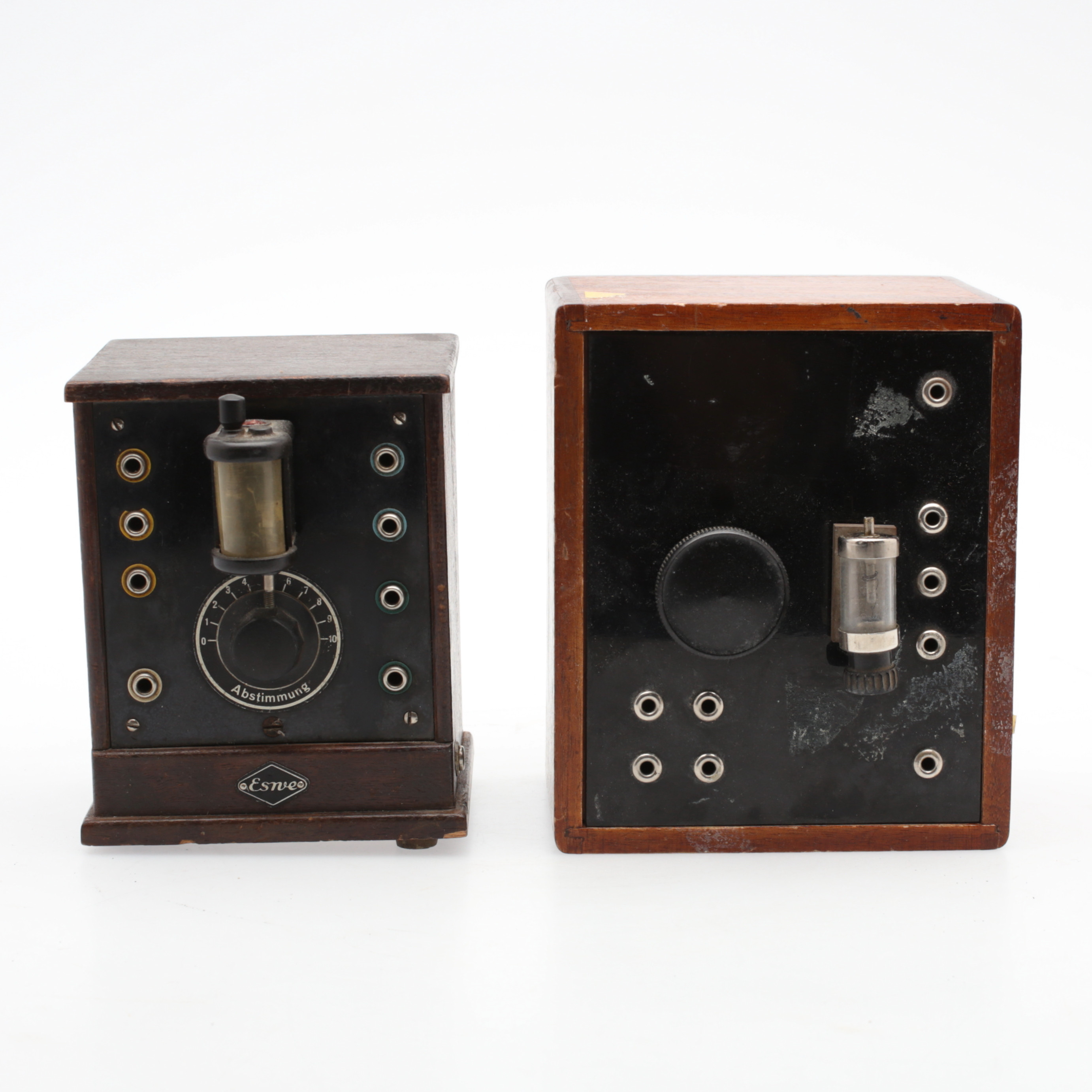 Bilder för 2155516. KRISTALLMOTTAGARE, 3 stycken, olika material, bl.a ...