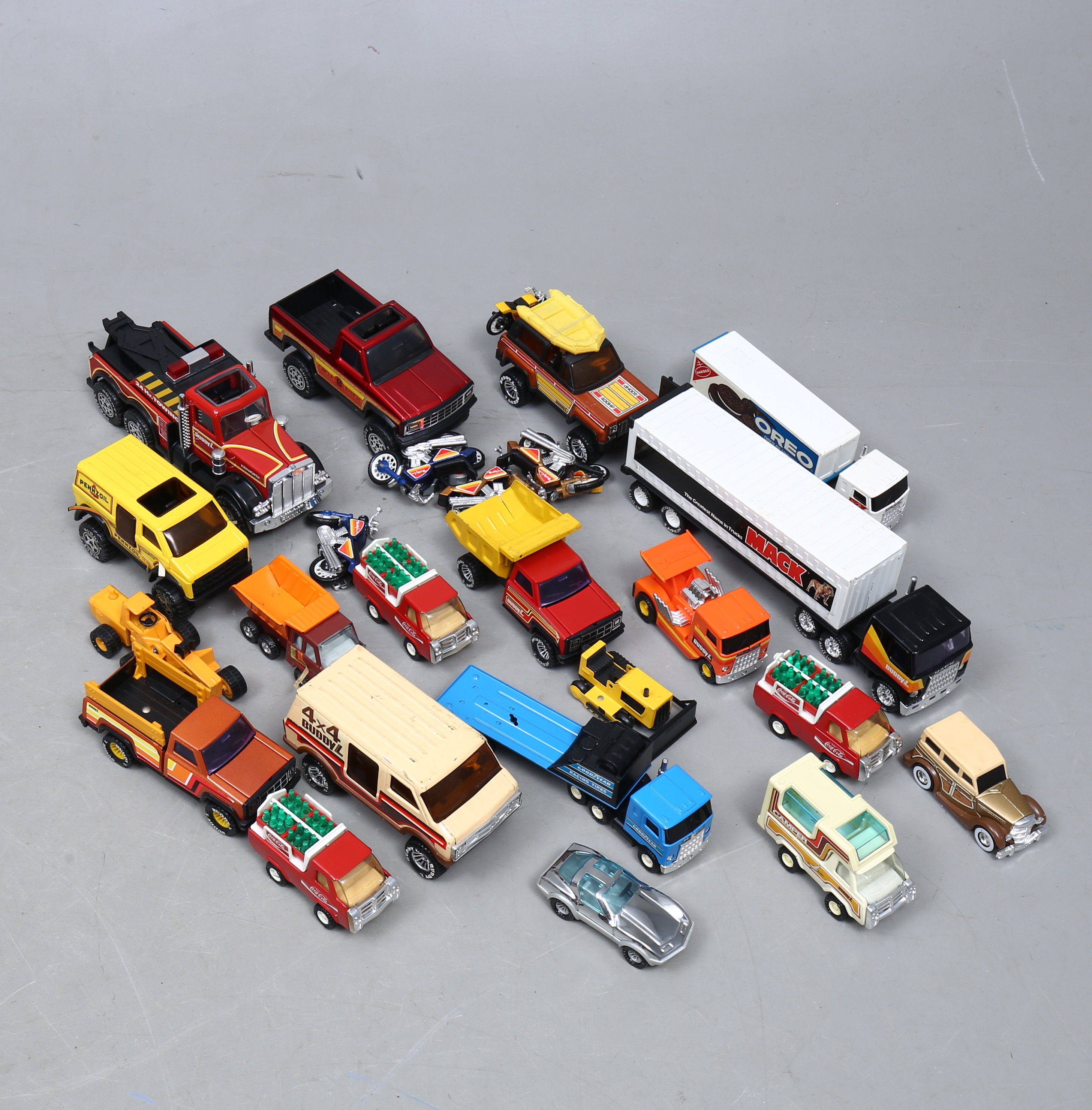 Images for 2159269. BUDDY L, about 21 cars and 6 motorcycles, metal and ...