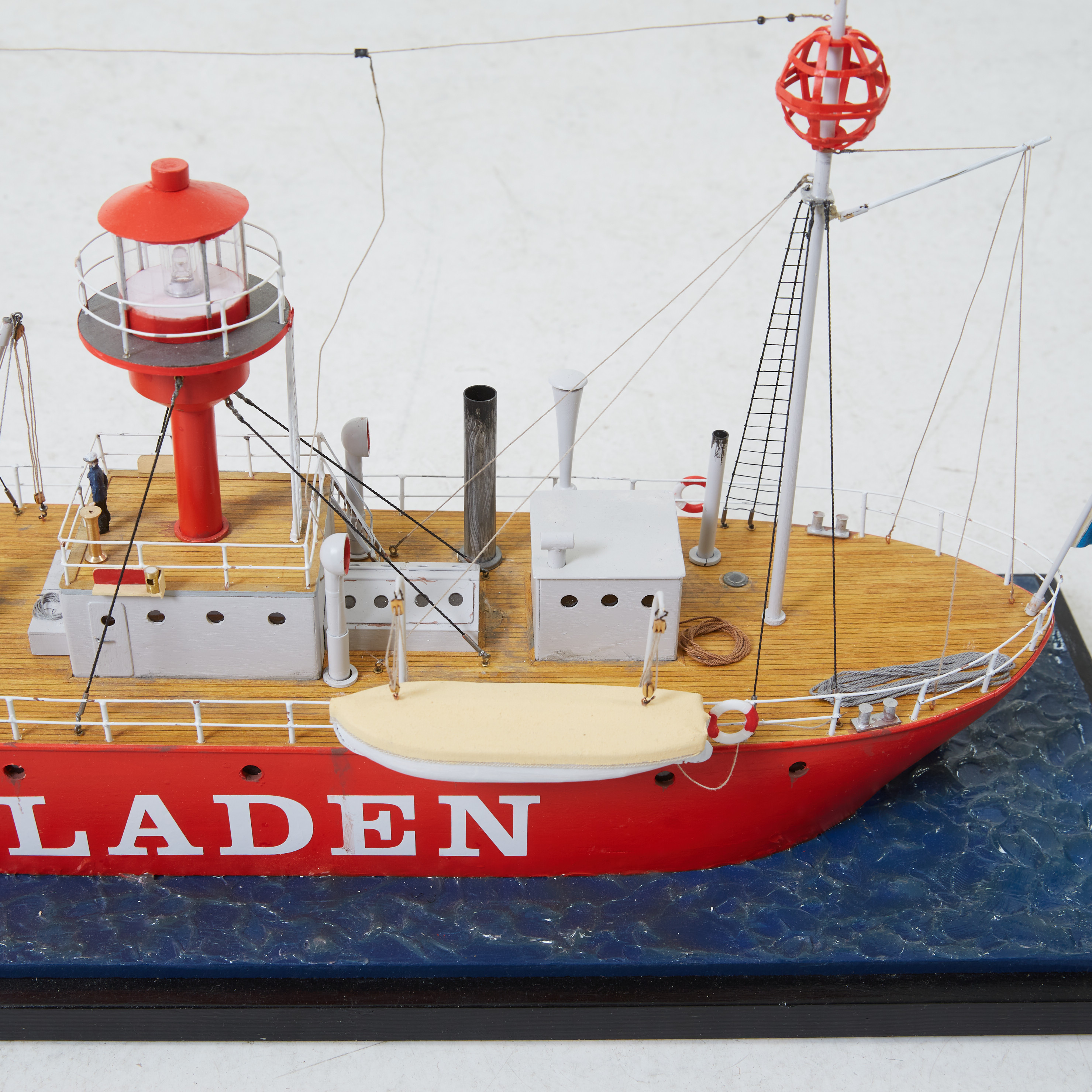 Images for 2161818. BOAT MODEL, in the form of a lighthouse, "Fladen ...