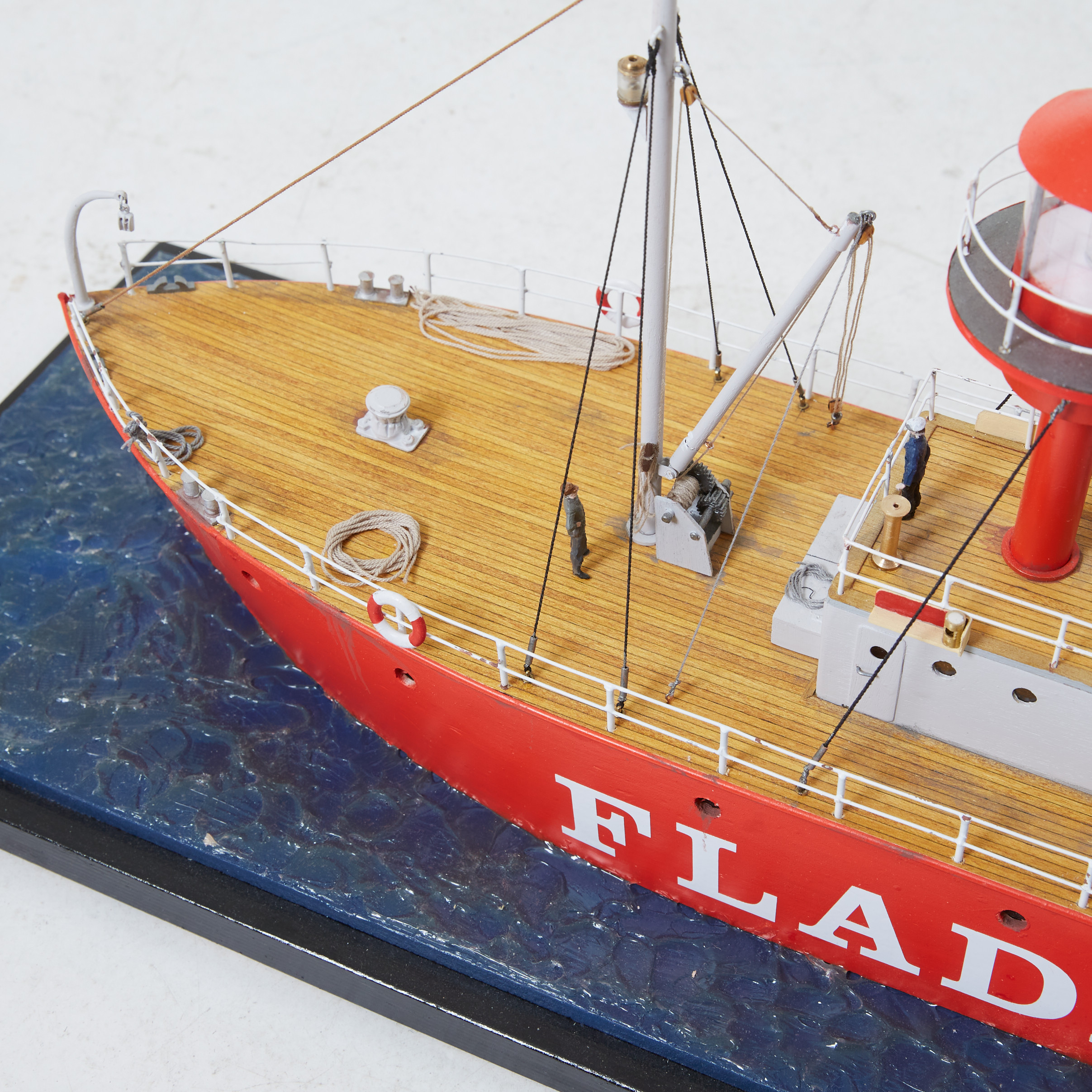 Images for 2161818. BOAT MODEL, in the form of a lighthouse, "Fladen ...