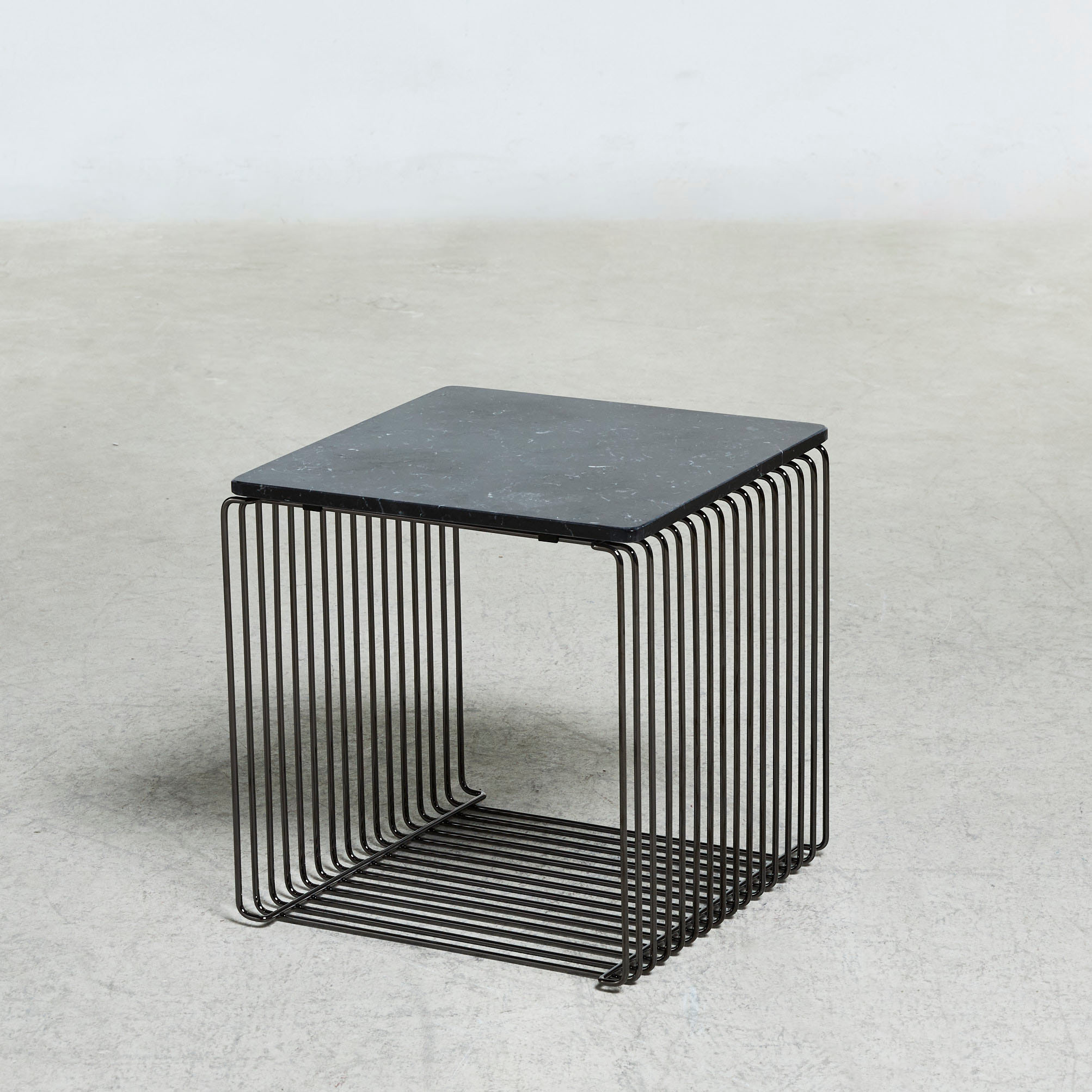 Images for 2166426. VERNER PANTON. Side table with marble top, "Panton ...