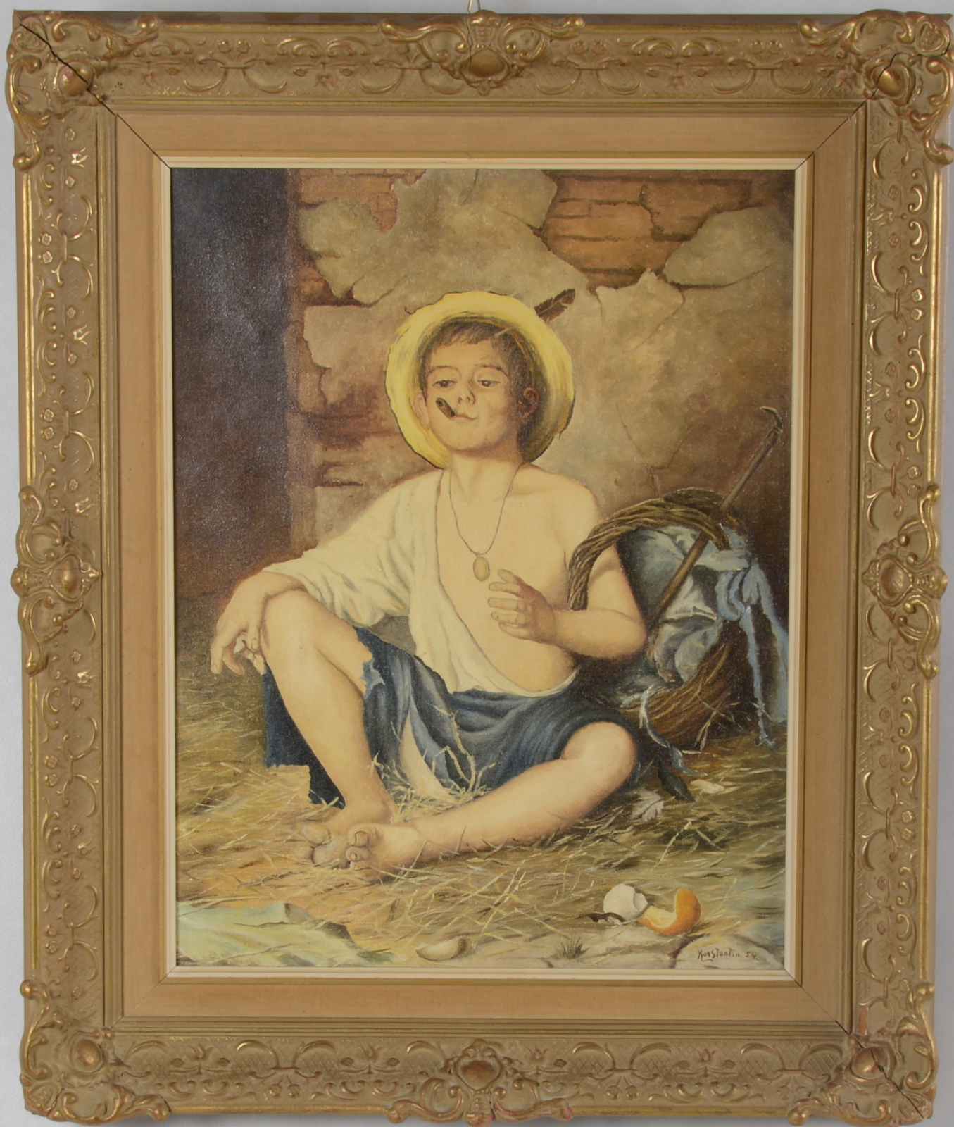 Images for 216656. OIDENTIFIERAD KONSTNÄR. Oil on canvas. Signed ...