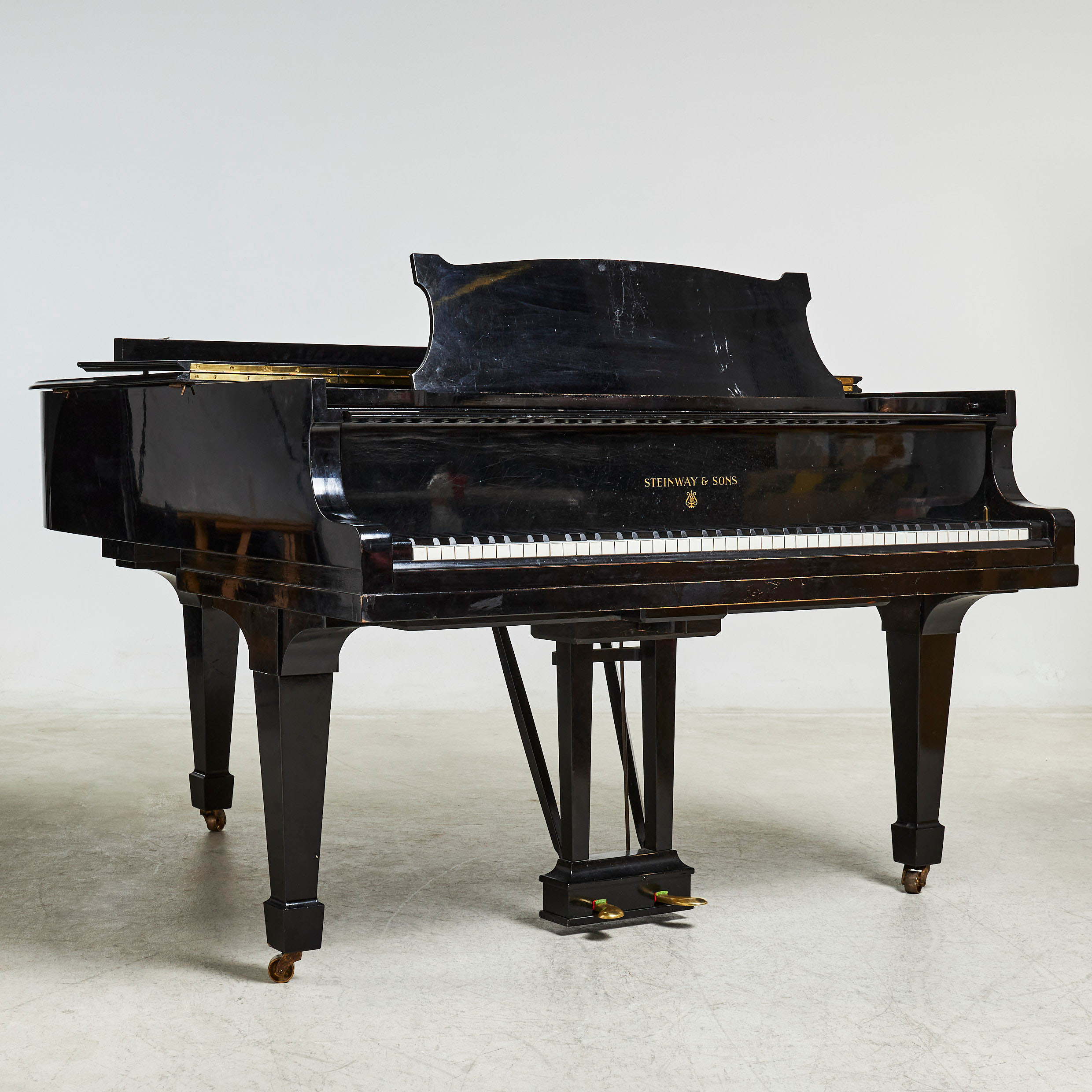 STEINWAY & SONS, flygel, modell M-170, tillverkad ca 1928, serienummer ...